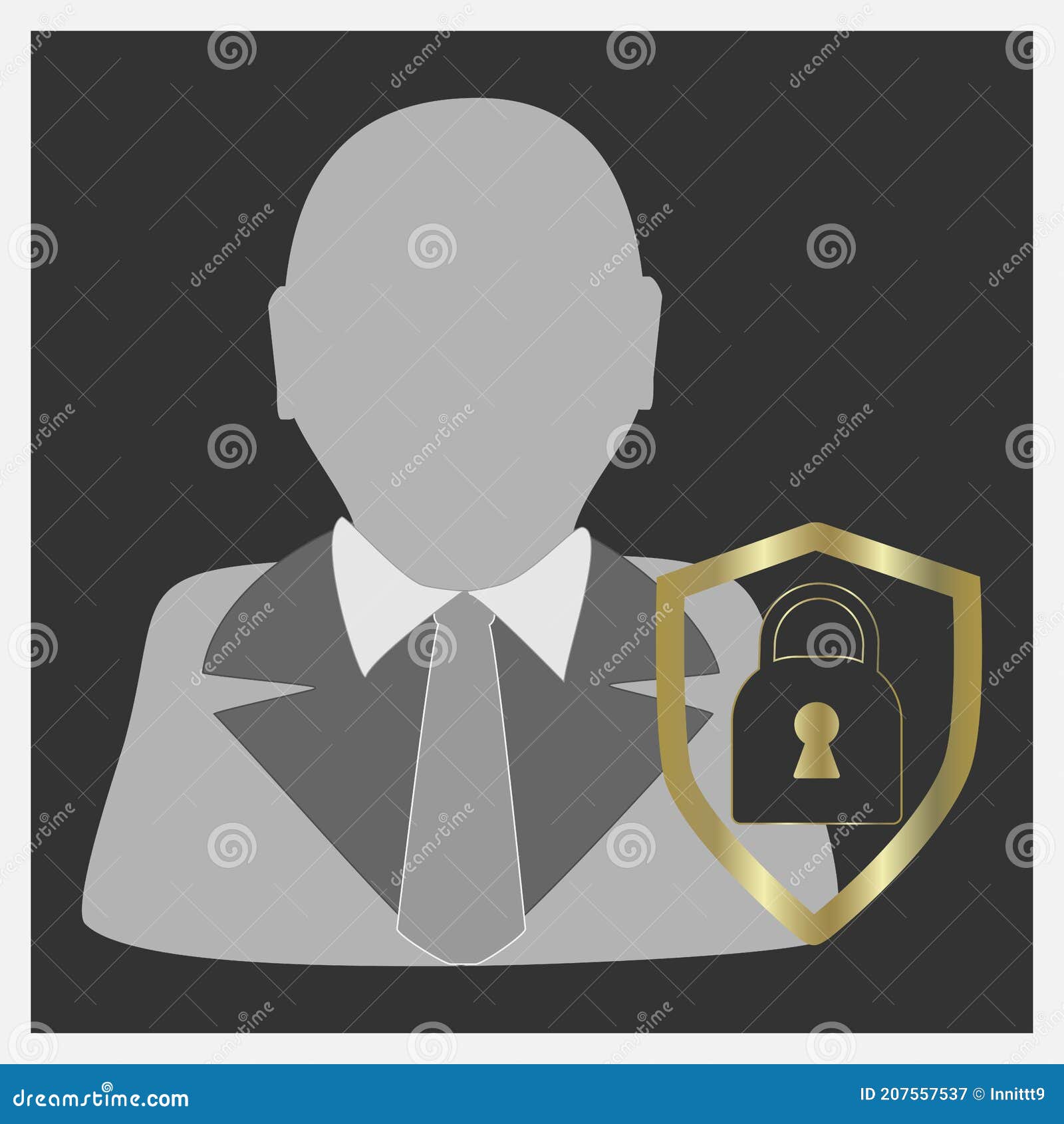No Unauthorized Access Sign. Screaming Man With Black Hand Stopping In ... No Unauthorized Access Sign. Screaming Man With Black Hand Stopping In ...