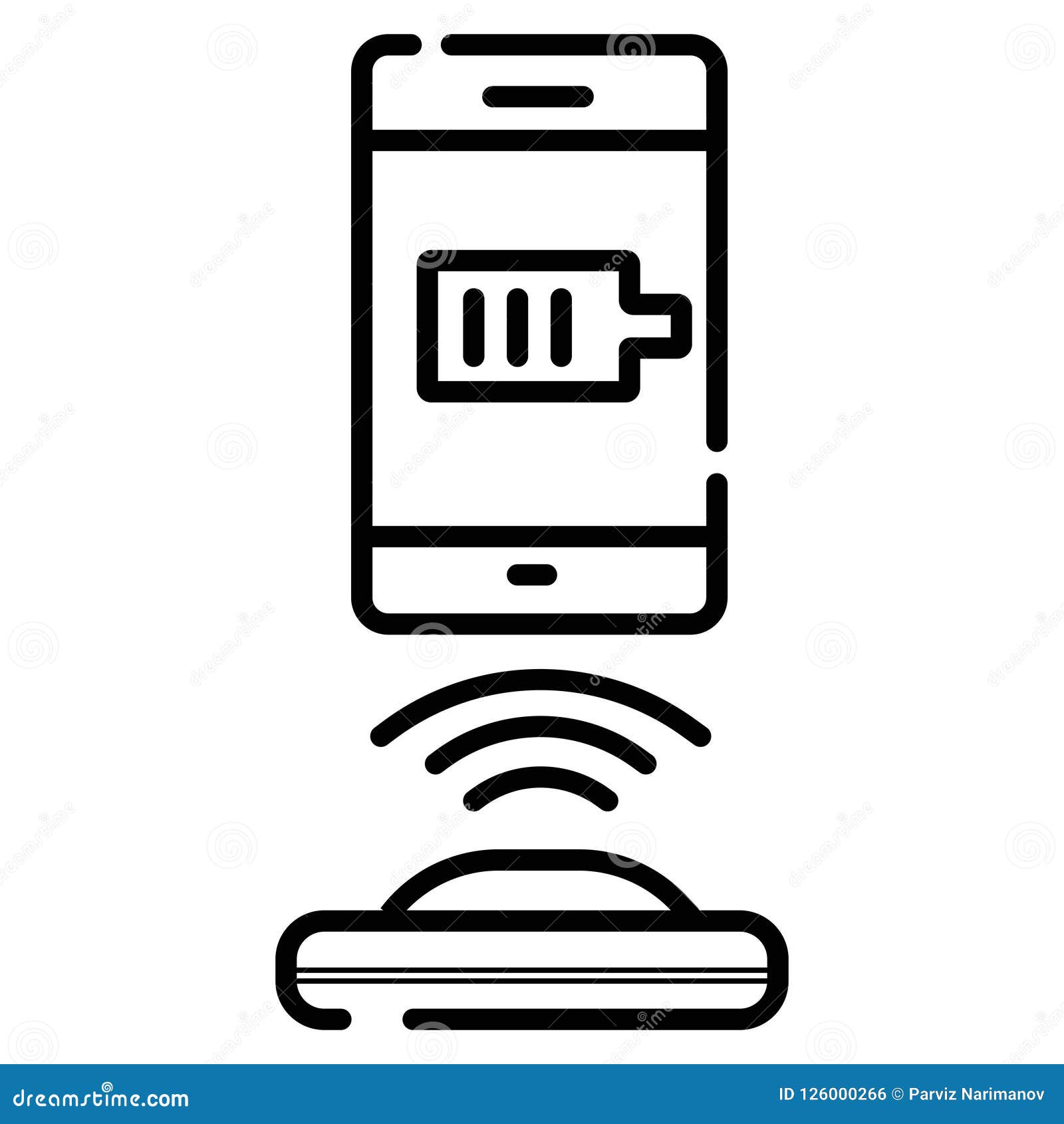 Icon of Phone Charger, Vector Stock Vector - Illustration of cable ...