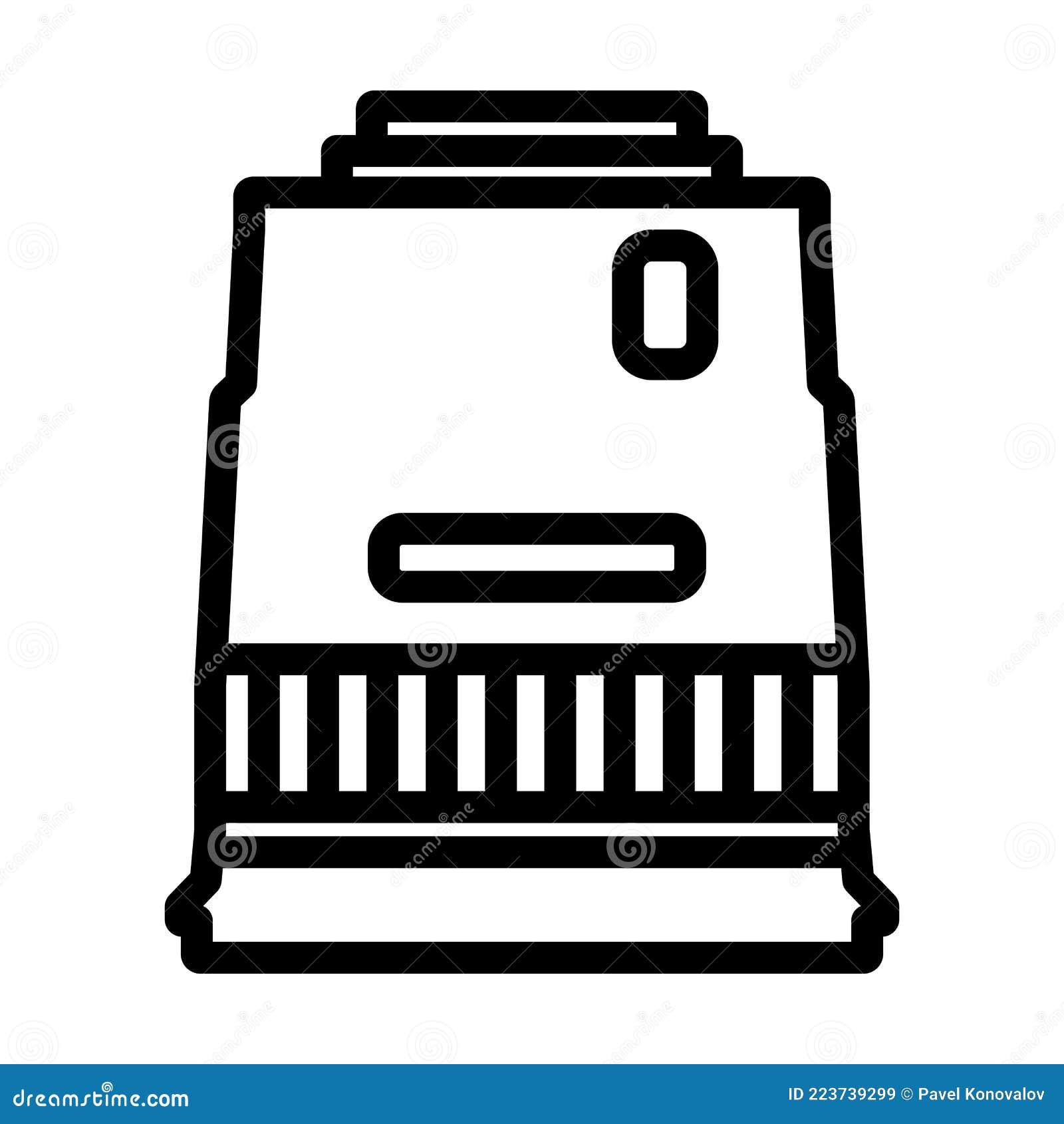 Icon of Photo Camera Wide Lens Stock Vector - Illustration of fixed ...