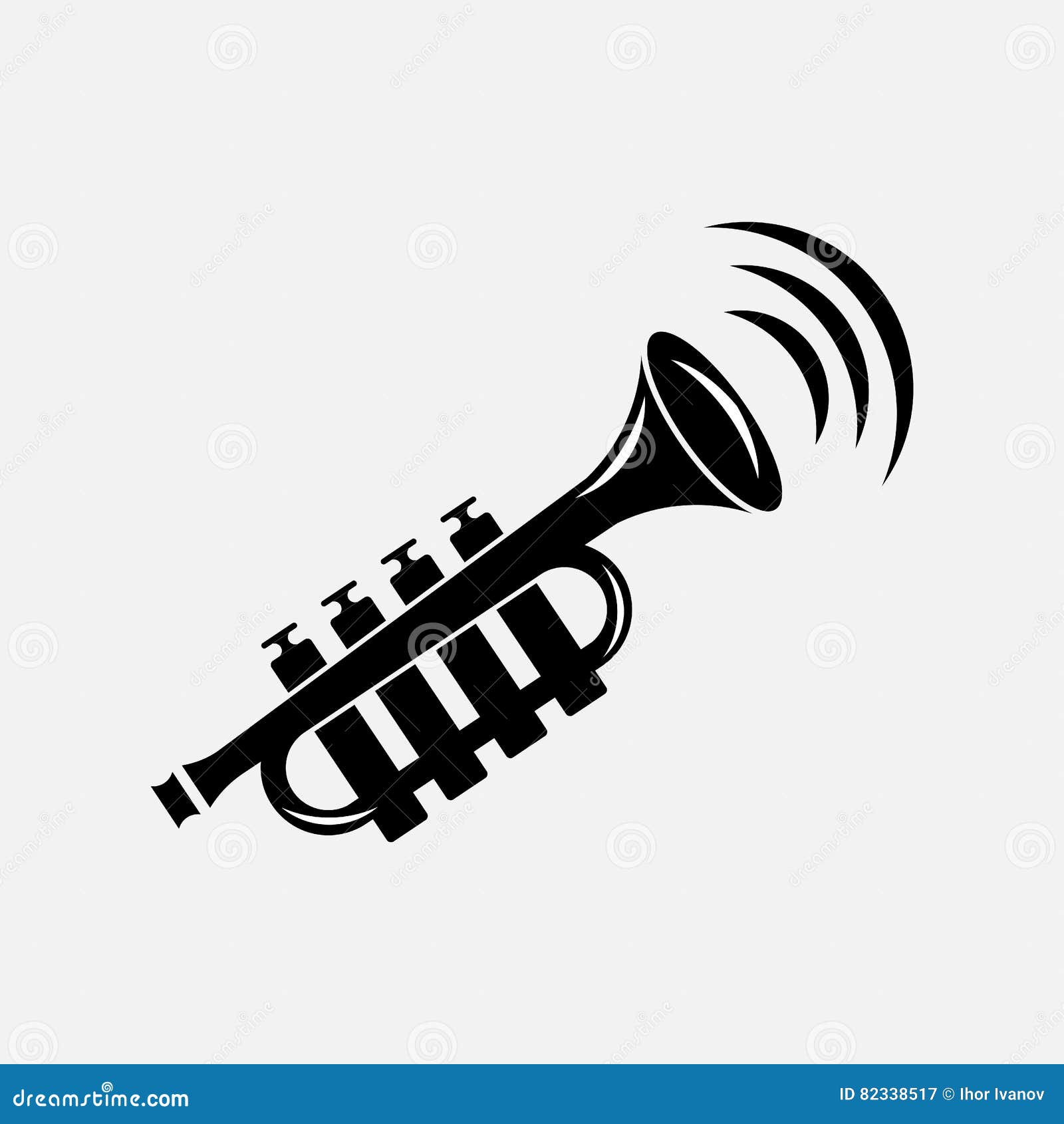 Icon pipe, music, sound stock illustration. Illustration of musician ...