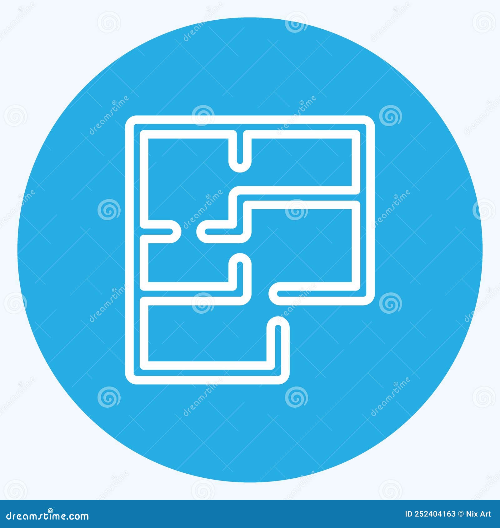 Icon Plans. Suitable for Education Symbol. Blue Eyes Style. Simple ...