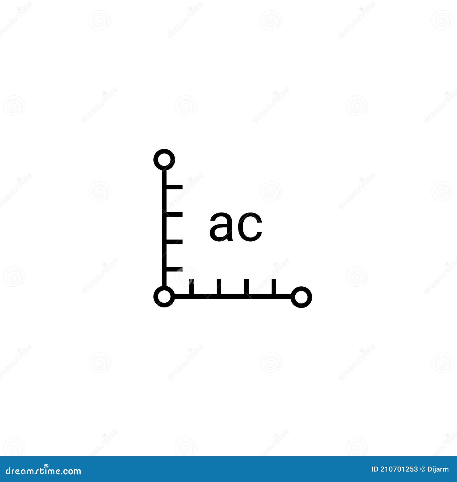 Icon Plot Area in Acres. Vector Dimension Area Size Flat Pictogram ...