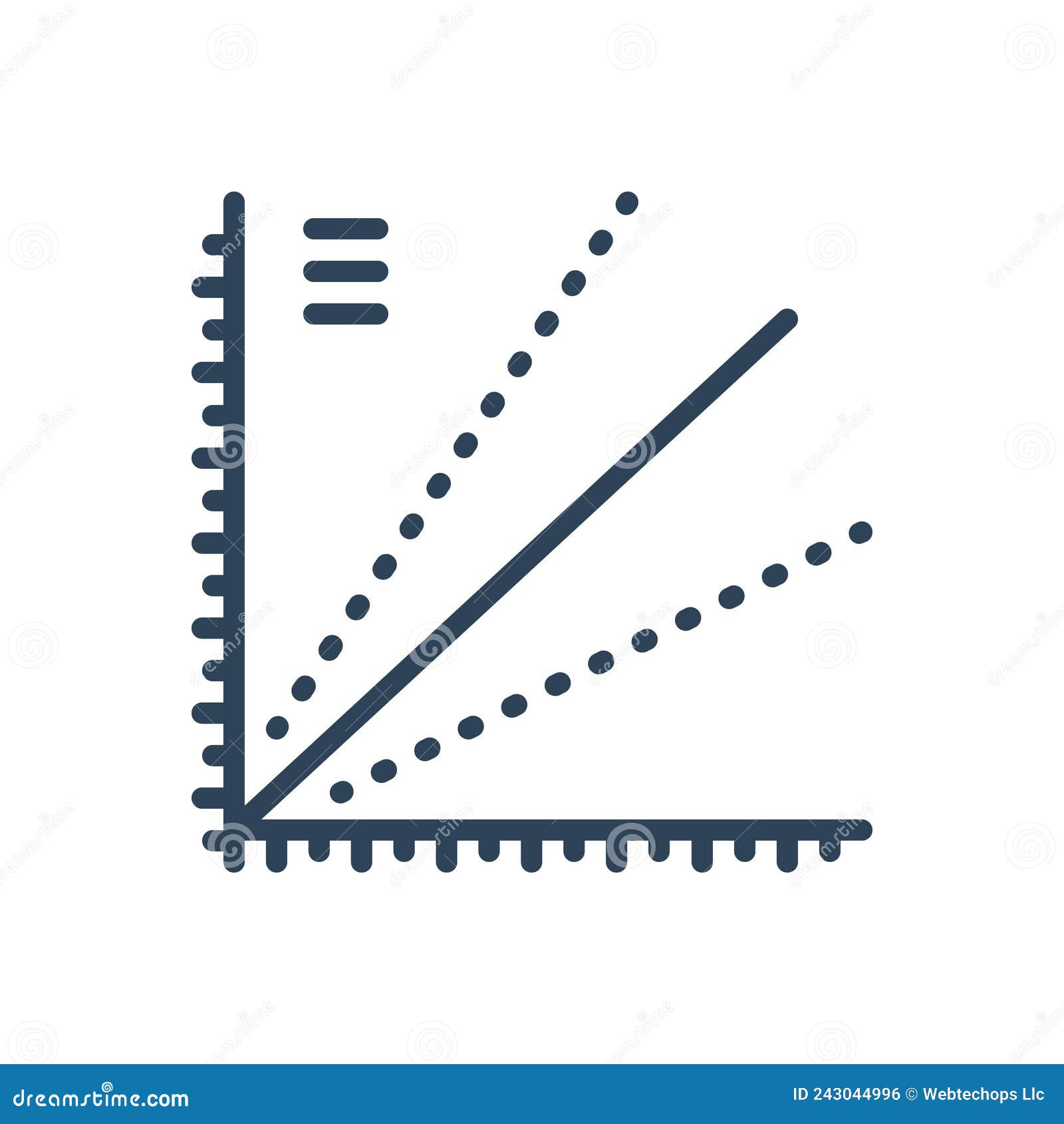 Color Illustration Icon for Plot, Plan and Scheme Stock Illustration ...