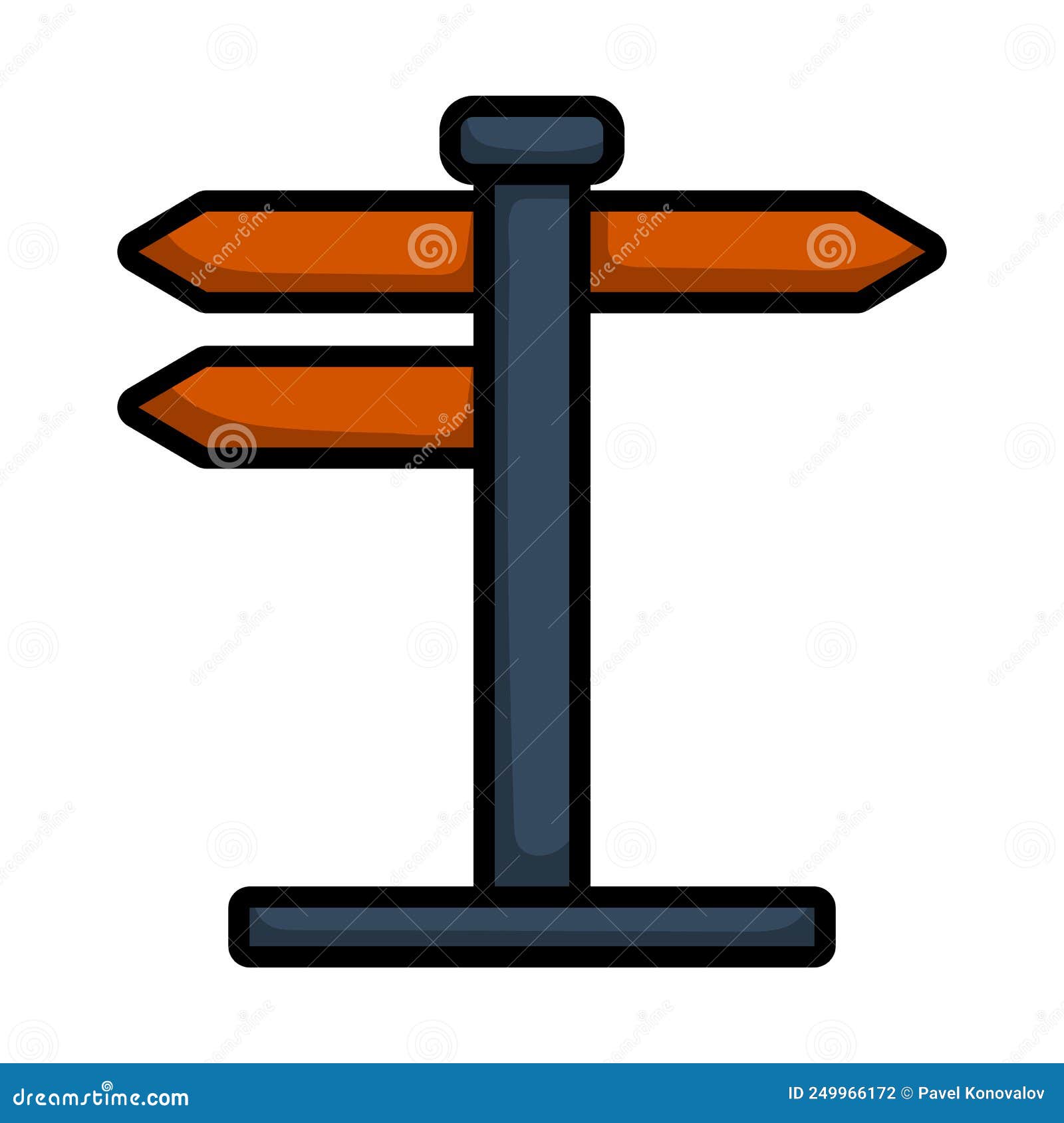 Icon of Pointer Stand stock vector. Illustration of index - 249966172