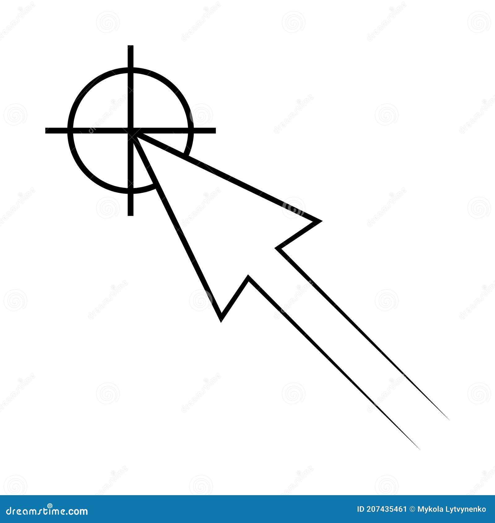 Accuracy Symbol Vector Illustration | CartoonDealer.com #34068420