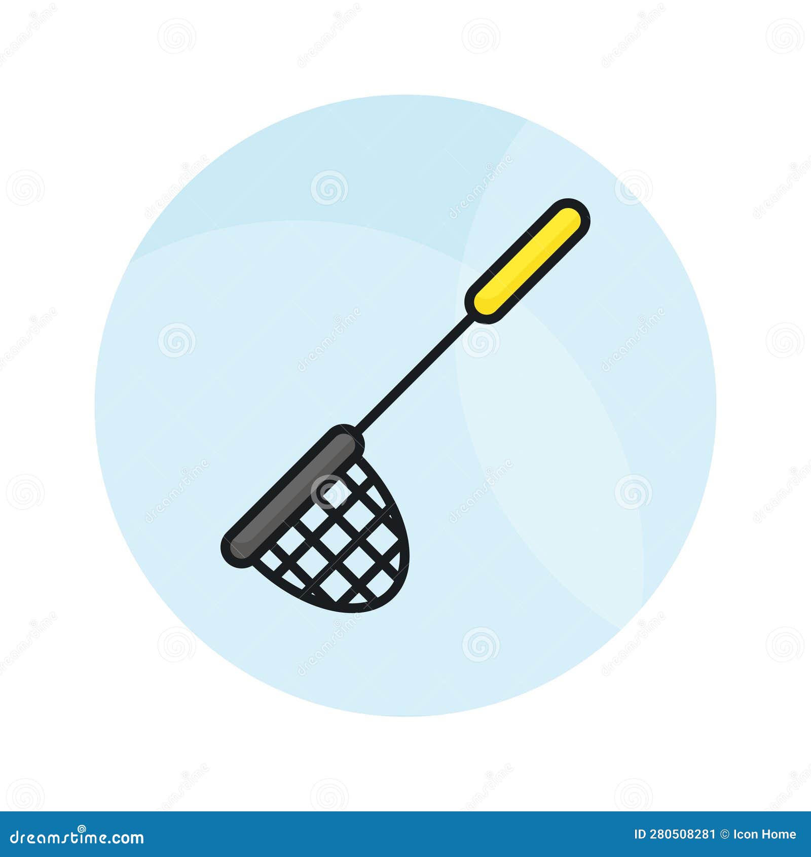 An Icon of Pool Net in Modern Style, Isolated on White Background Stock ...