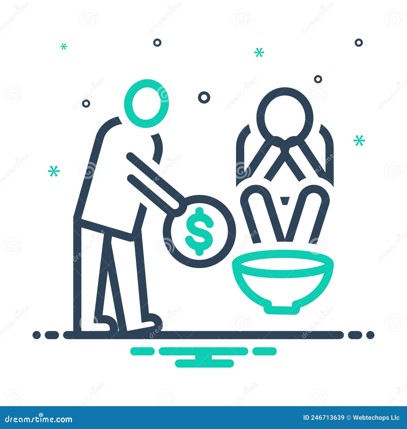 Poverty Stricken Starving Famine Hands With Empty Plates And Bowls ...