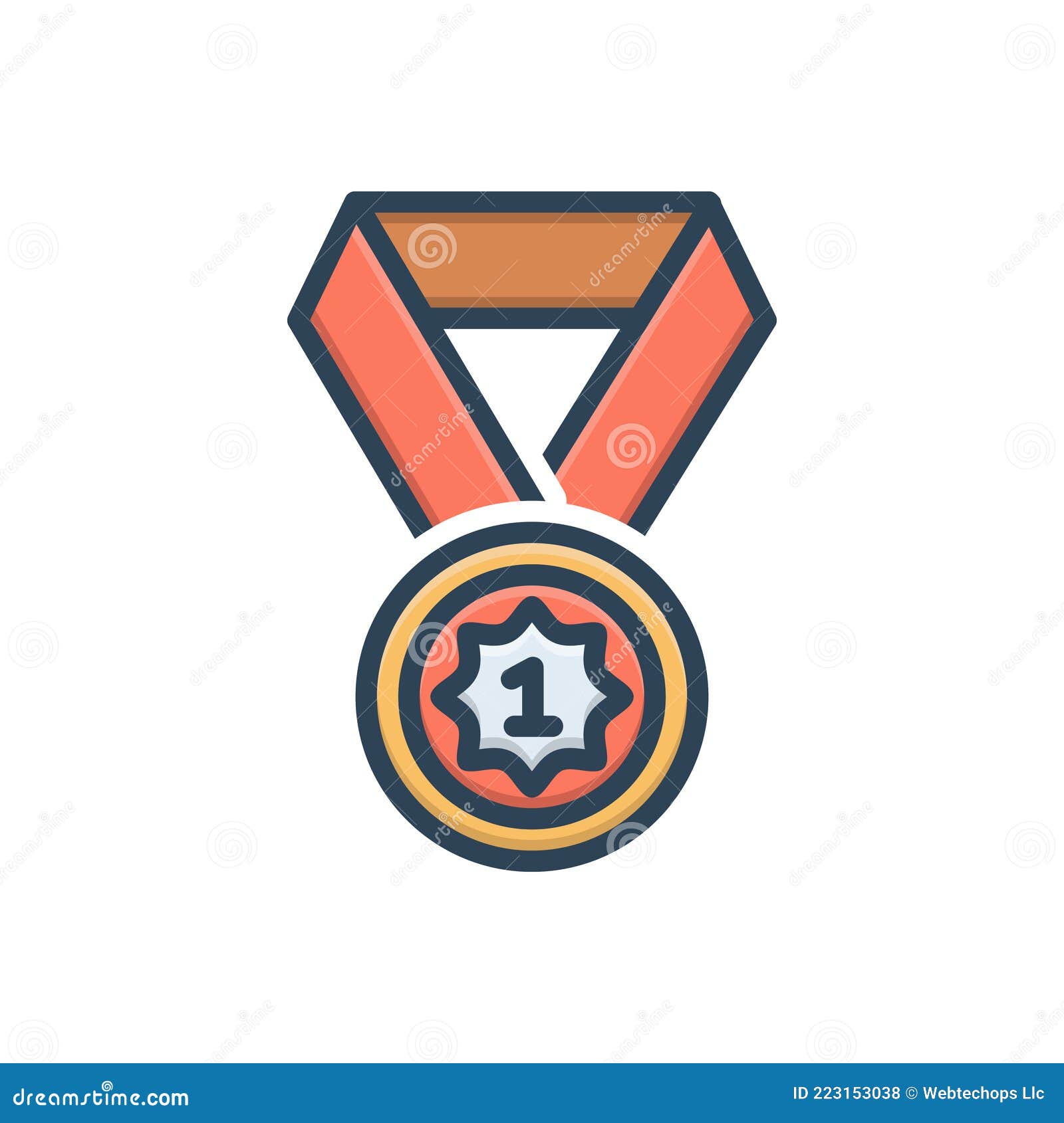 Color Illustration Icon for Position, Designation and Appointment Stock ...