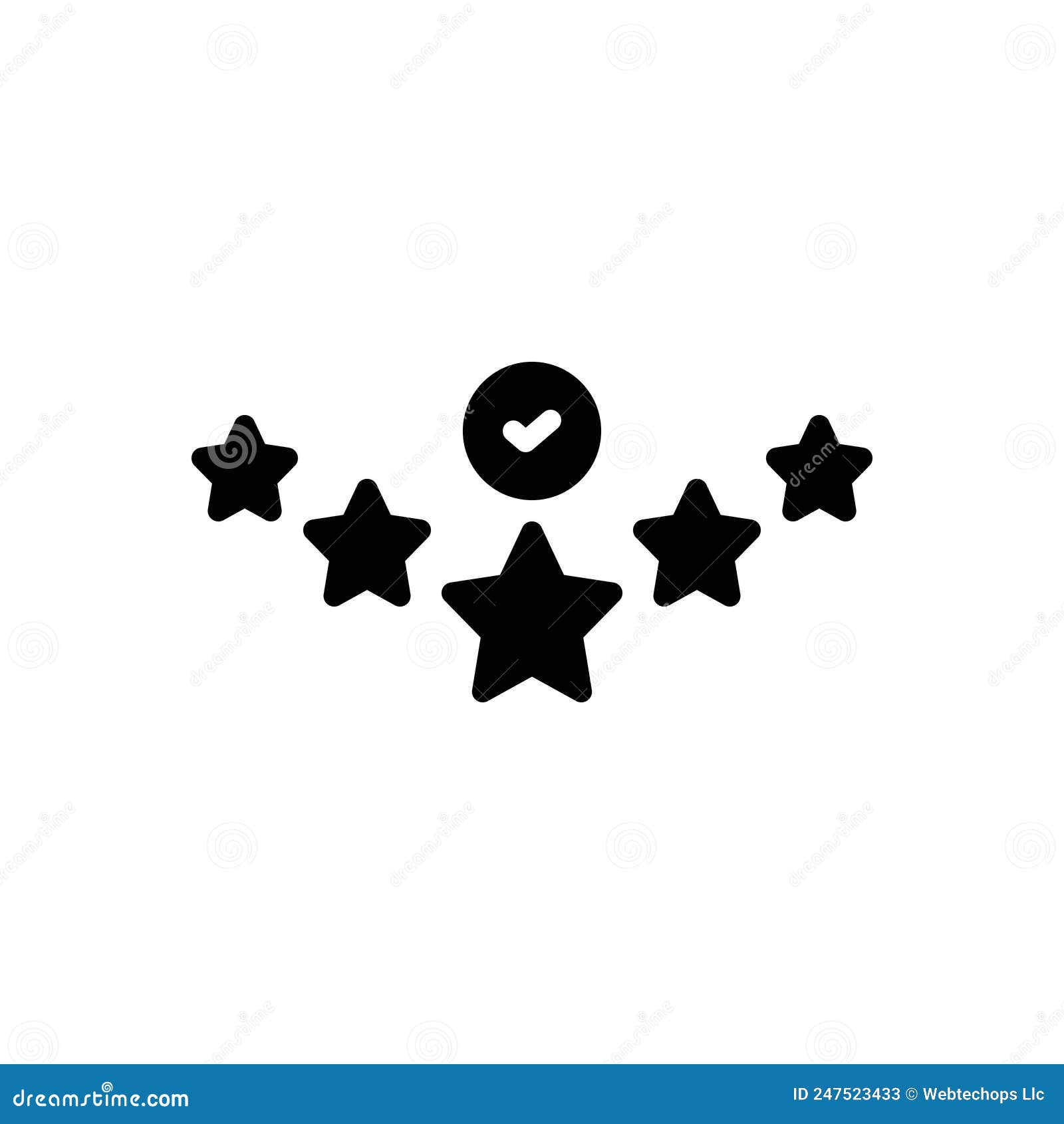 Black Solid Icon for Positive, Customer and Positive Stock Vector ...