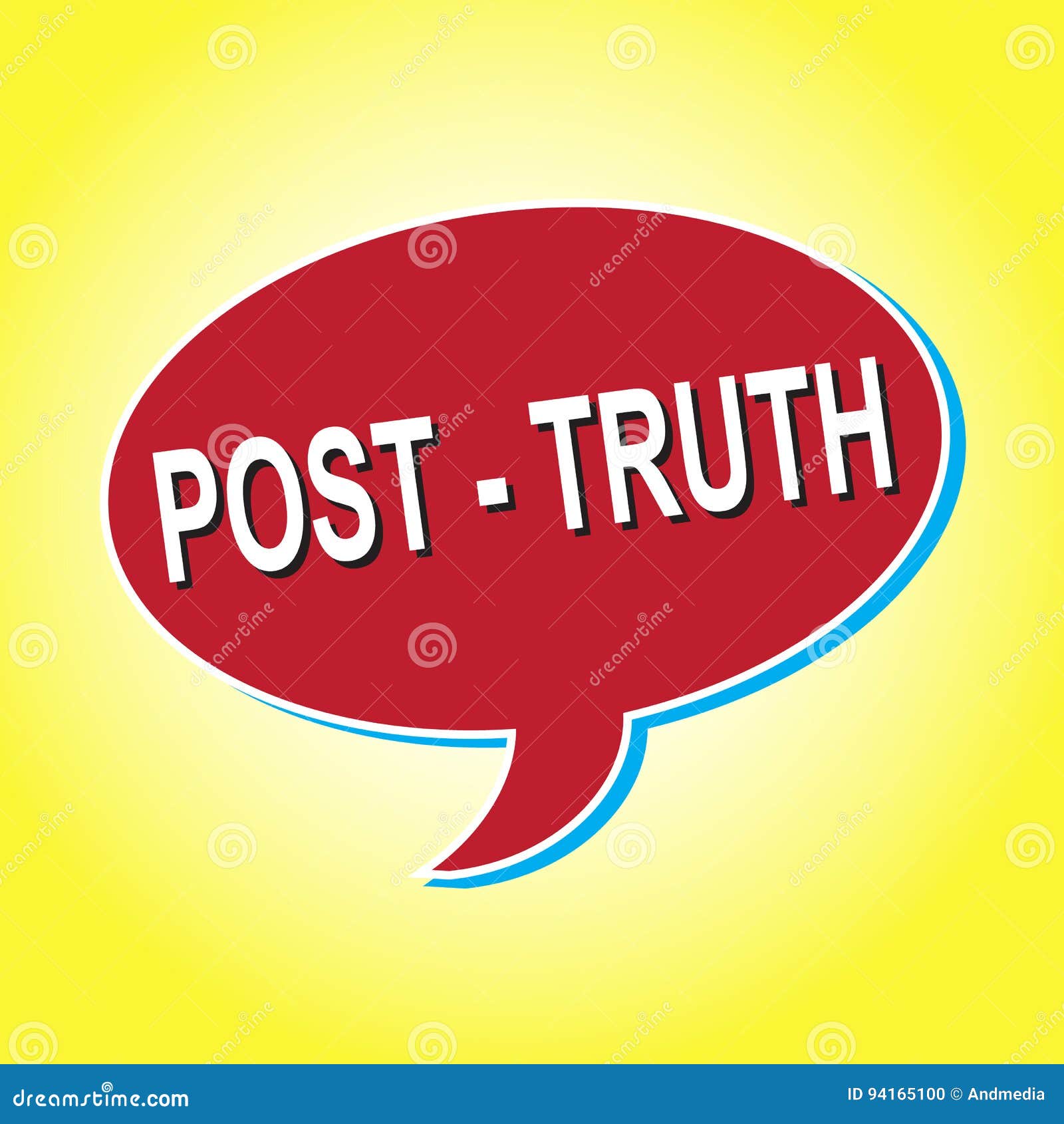Icon `Post Truth`. stock vector. Illustration of vintage - 94165100