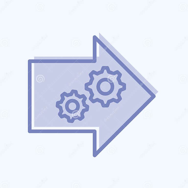 Icon Practical Learning. Suitable for Community Symbol. Two Tone Style ...