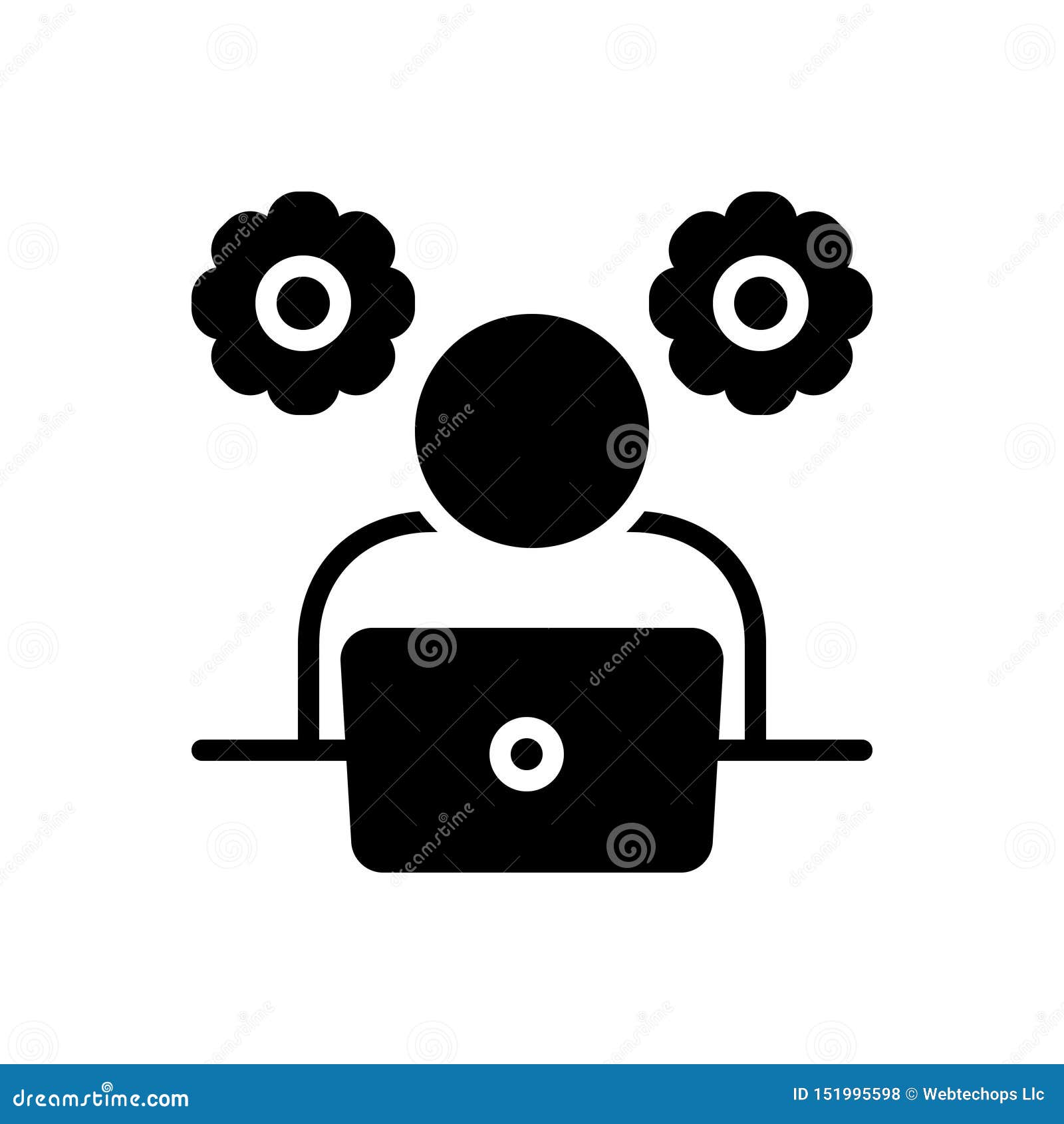 Black Solid Icon for Practicality, Practical and Efficiency Stock ...