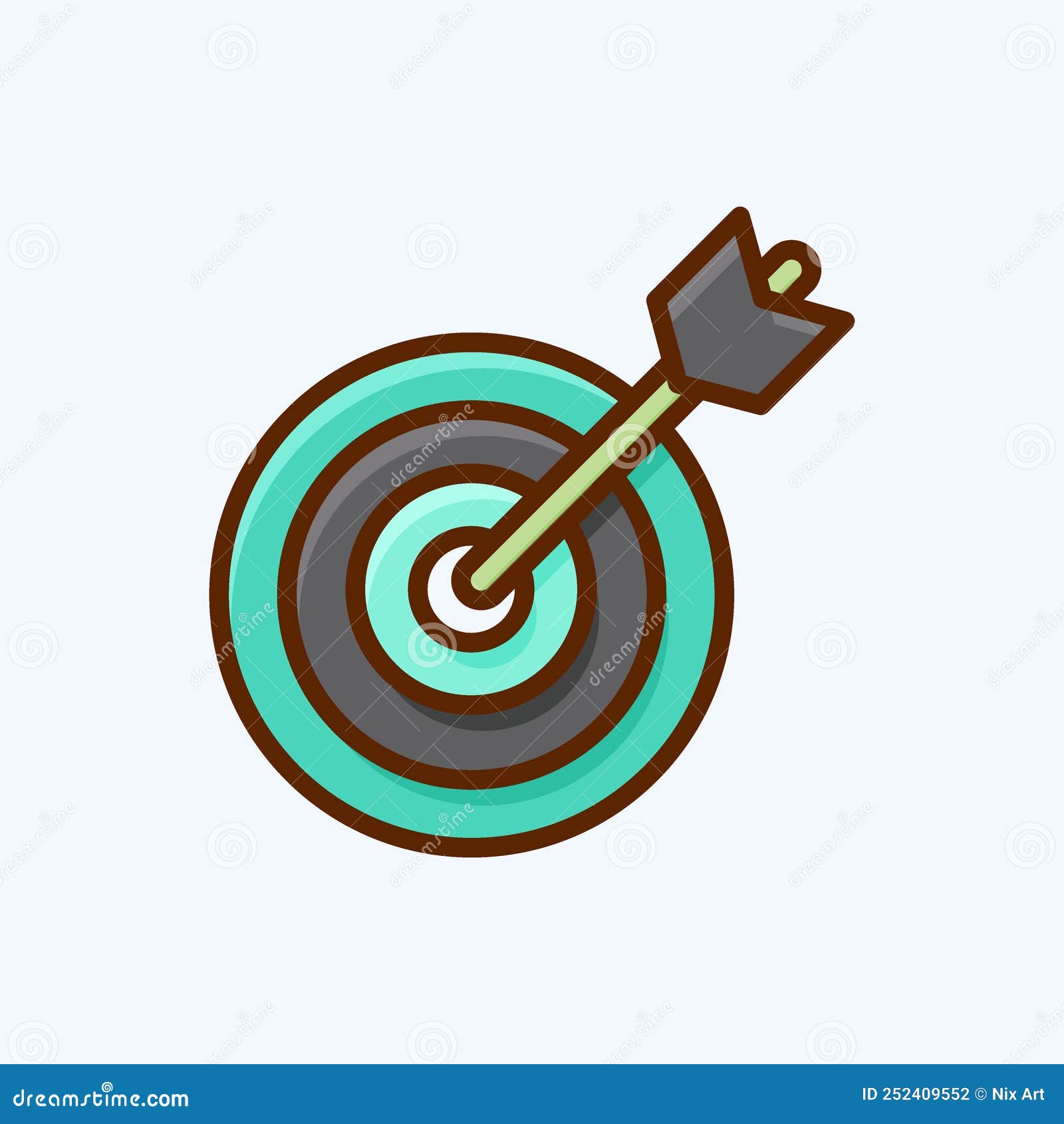 Icon Precision. Suitable for Startup Symbol. Flat Style. Simple Design ...