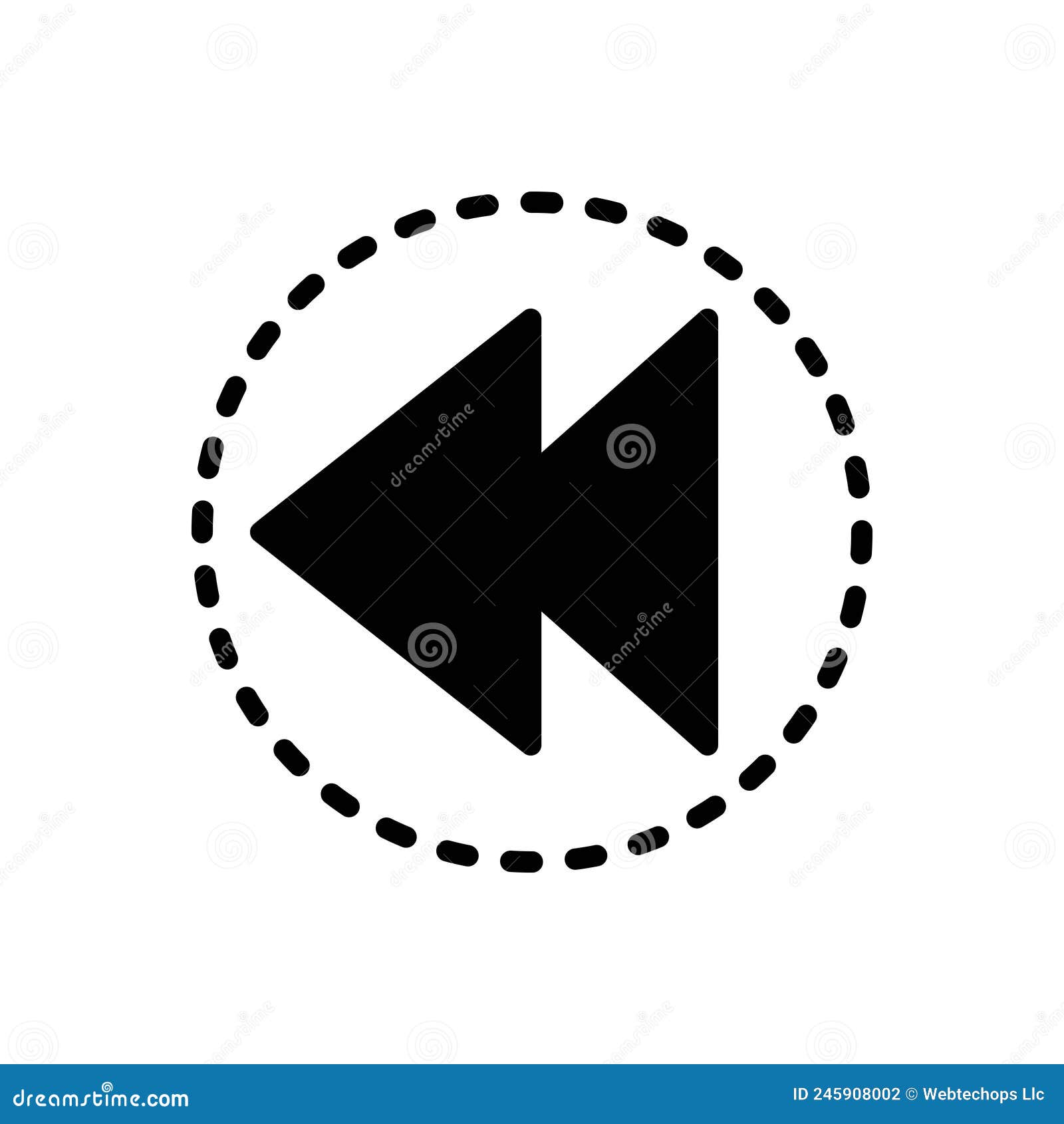 Black Solid Icon for Prior, before and Preceding Stock Vector ...