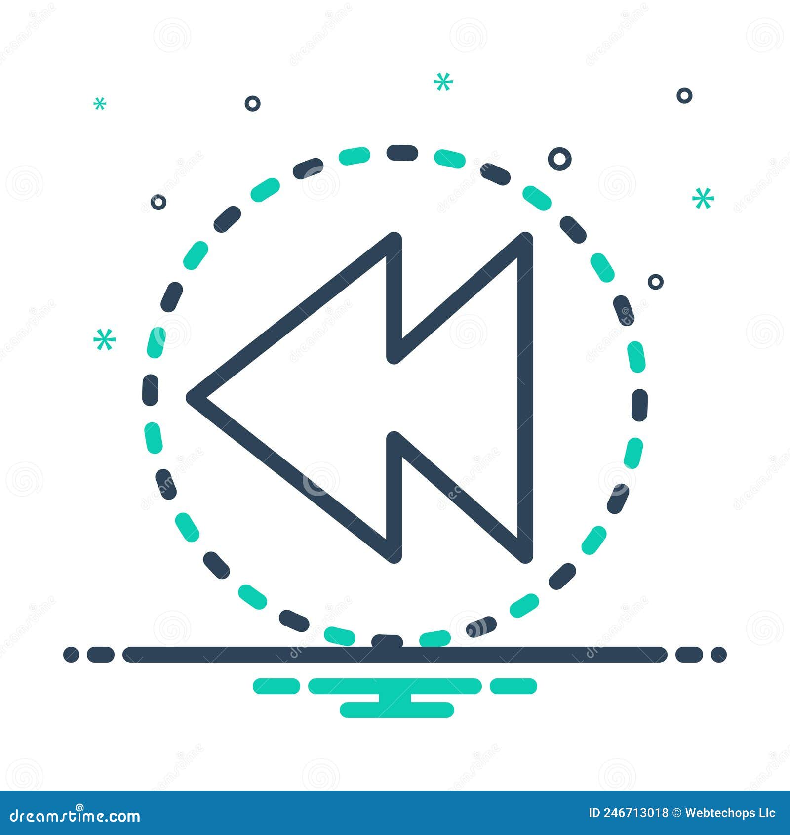 Mix Icon for Prior, Earlier and before Stock Illustration ...