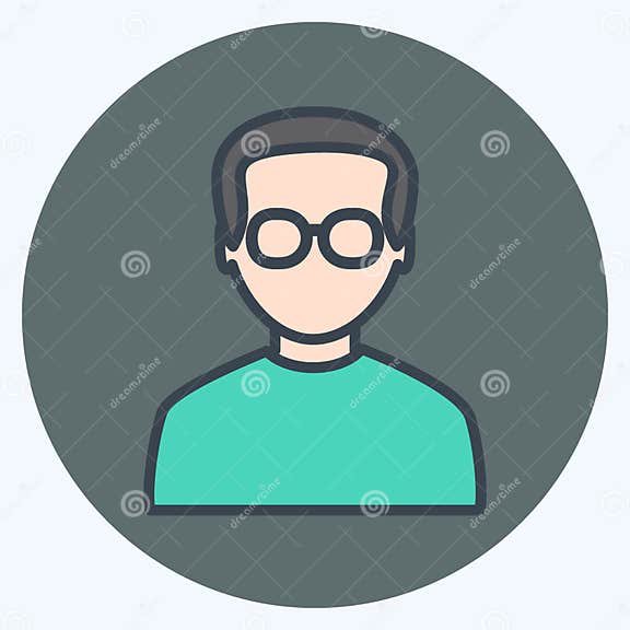 Icon Programmer. Suitable for Programming Symbol. Color Mate Style ...