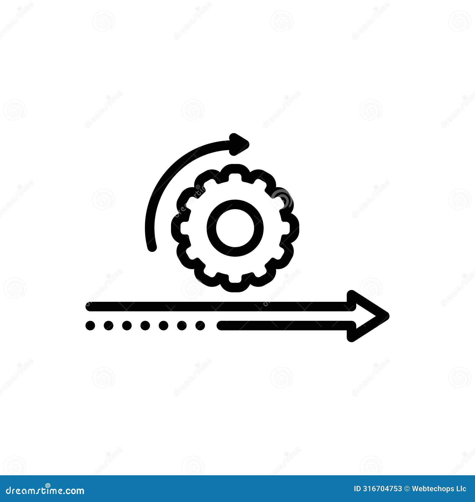 Headway Line Icons Collection. Progress, Advancement, Movement, Growth ...