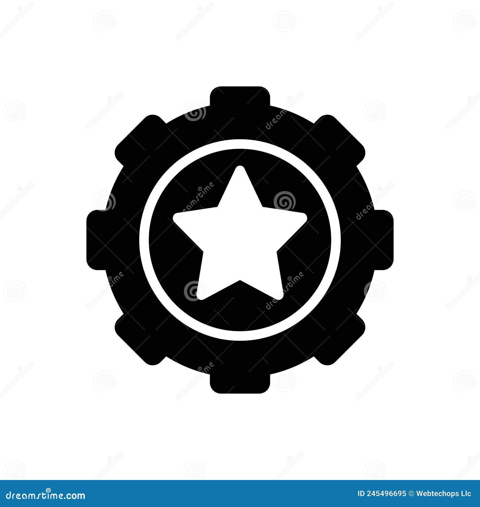 Black Solid Icon for Progressive, Progress and Process Stock Vector ...