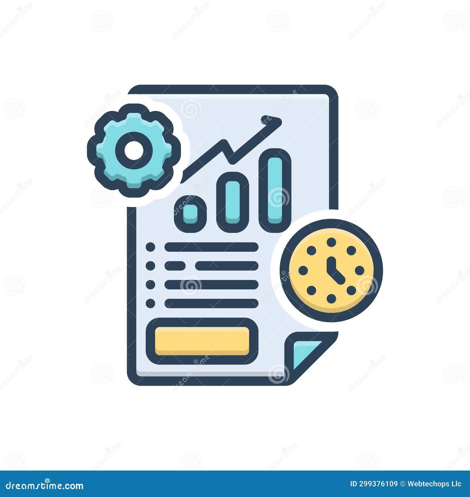 Color Illustration Icon for Project Management, Project and Finance ...