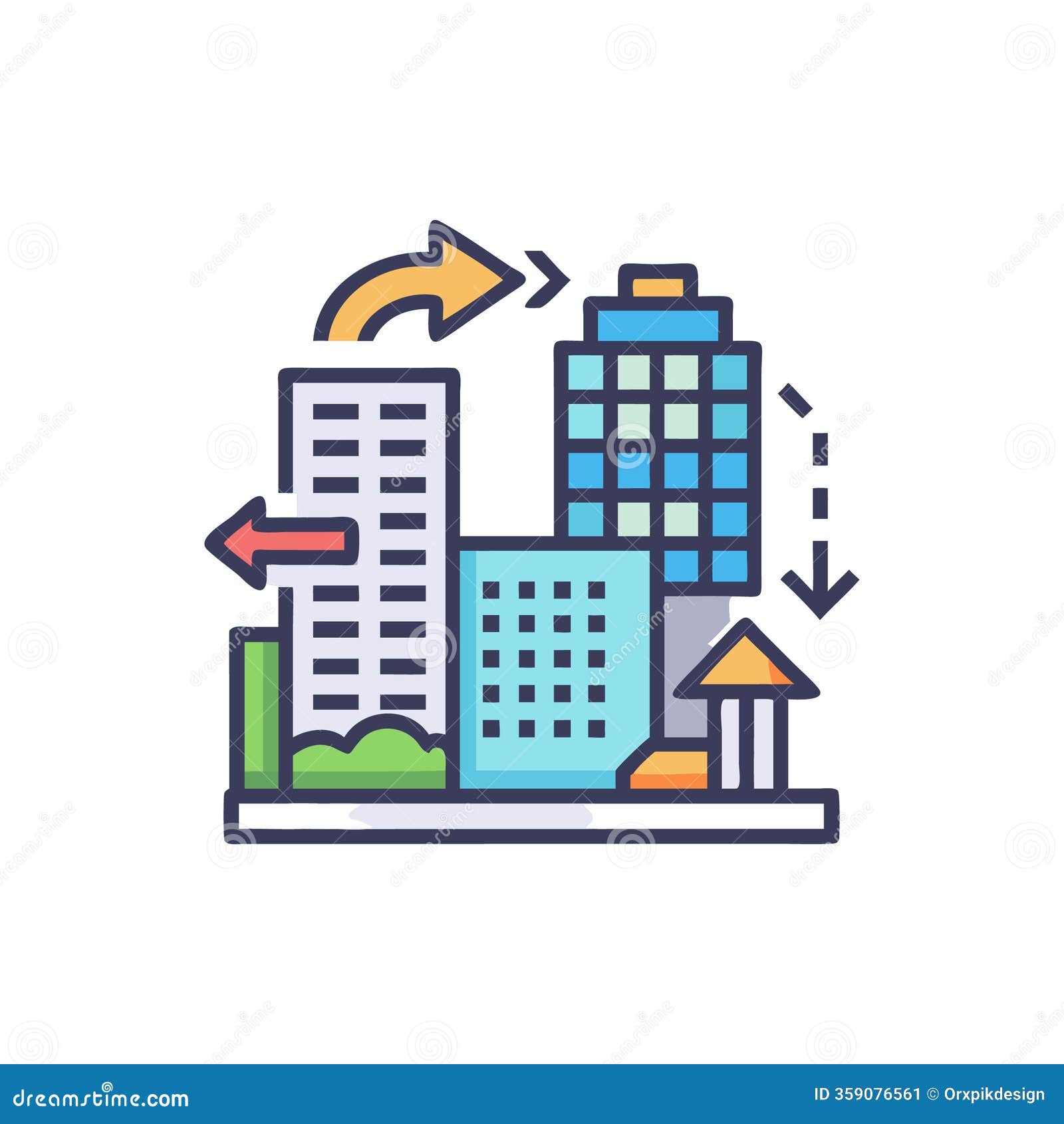 Urban Renewal Project Transforming An Old District Into An Energy ...