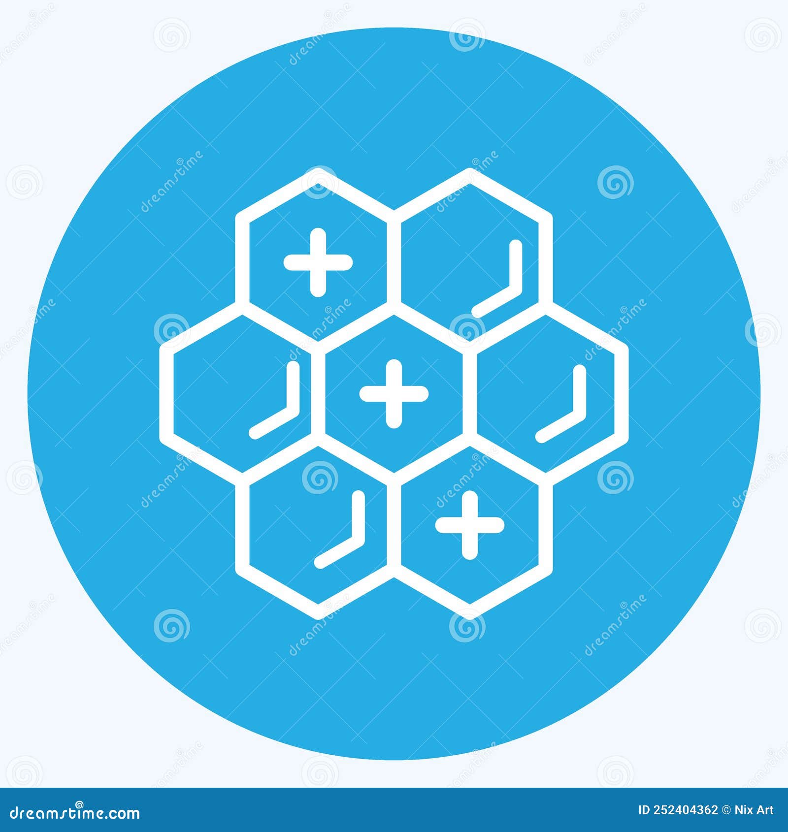 Icon Propolis. Suitable for Bee Farm. Blue Eyes Style. Simple Design ...