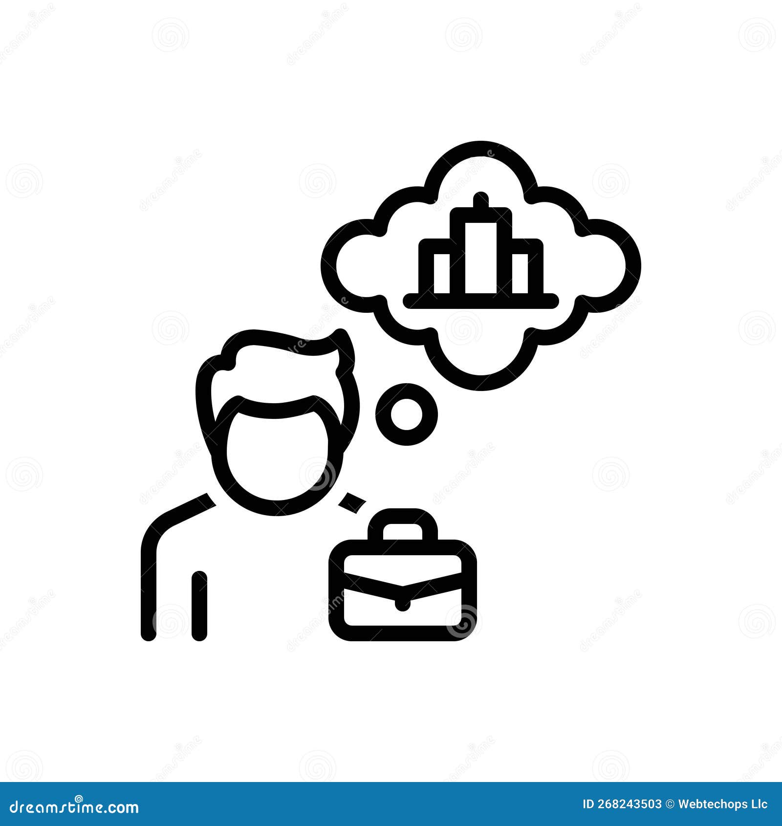 Mix Icon For Expectation, Expectancy And Cross Cartoon Vector ...