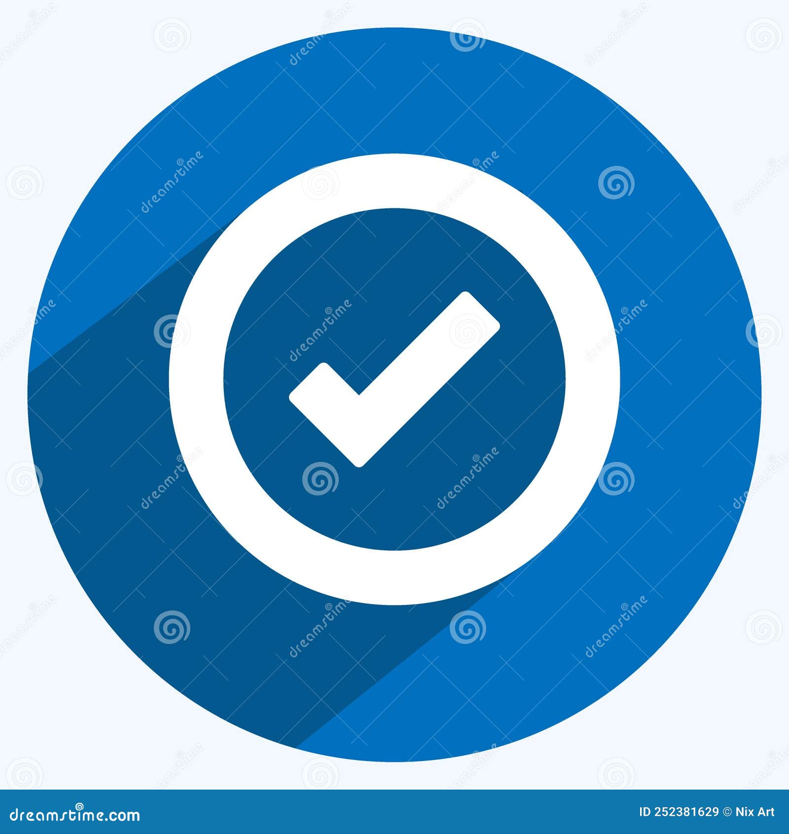 Icon Quality Control. Suitable for it Services Symbol. Long Shadow ...