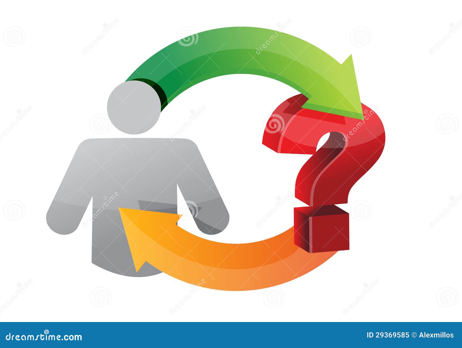 Question Circle Frame. Question Round Border Cartoon Vector ...