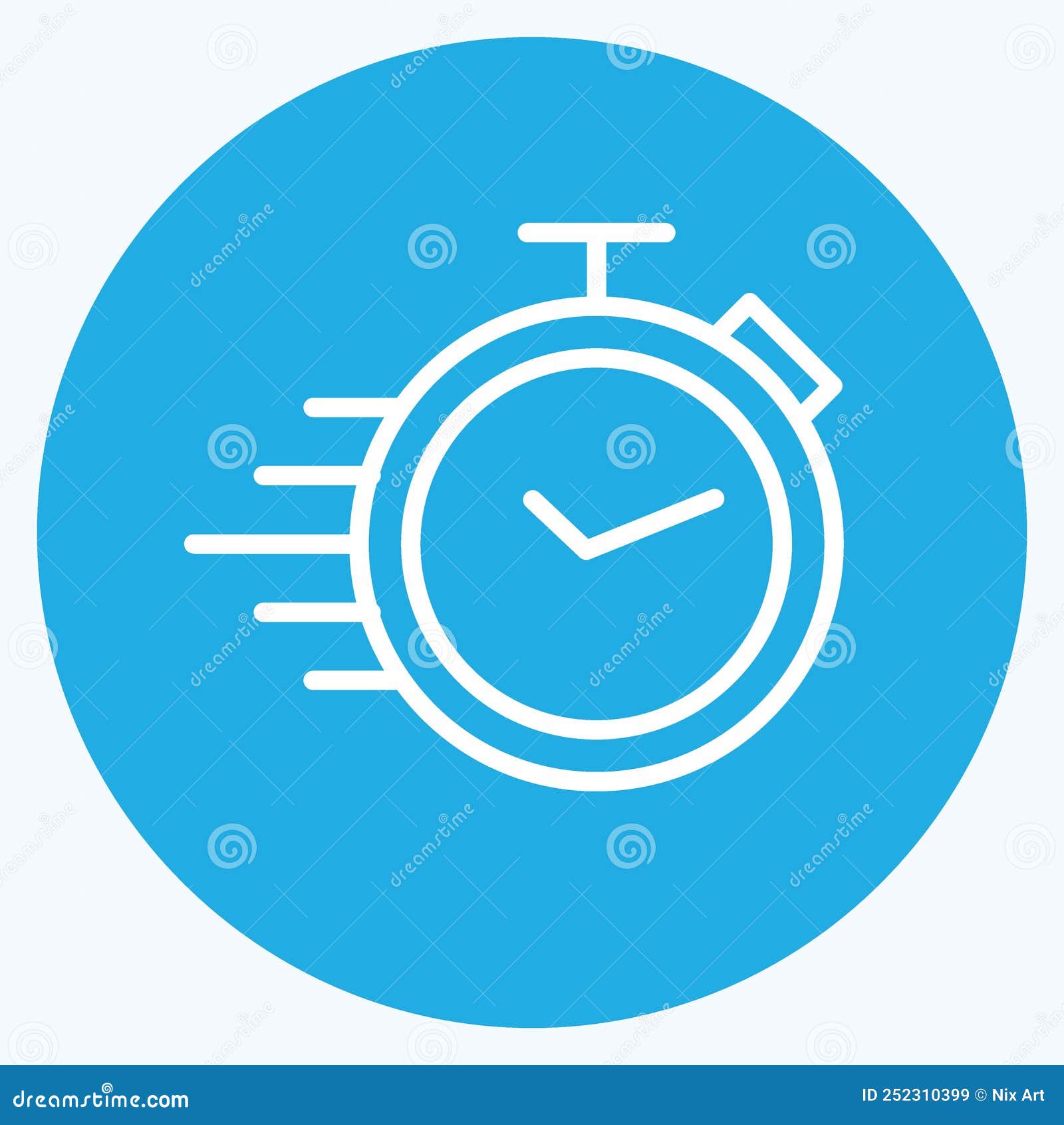 Icon Quick Response. Suitable for Feedback Symbol. Blue Eyes Style ...