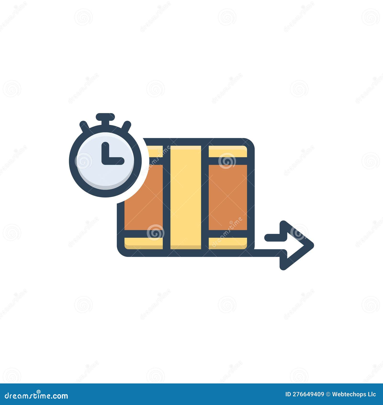 Color Illustration Icon for Quite, Completely and Quite Stock ...