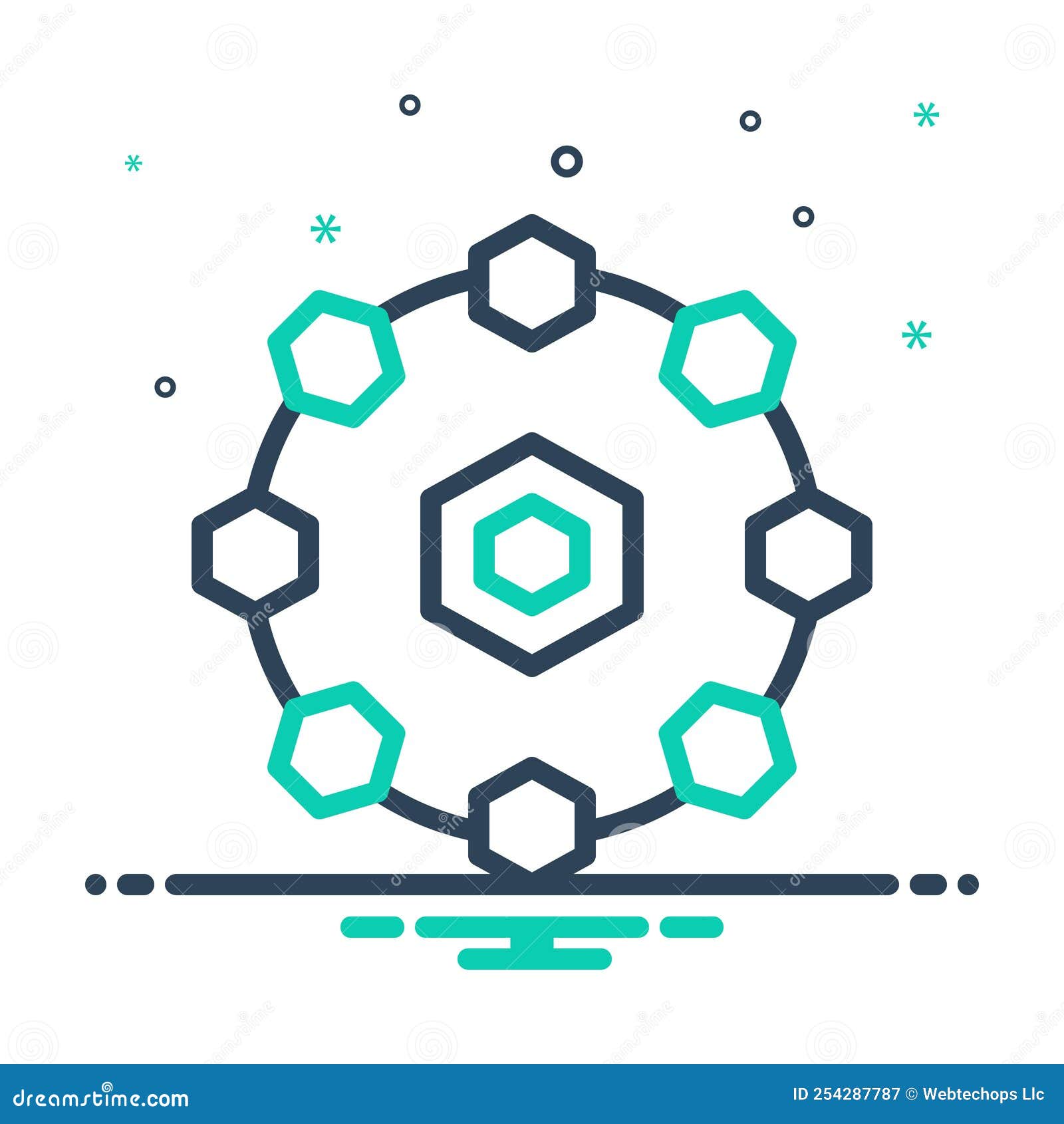 Mix Icon for Rare, Extraordinary and Uncommon Stock Vector ...