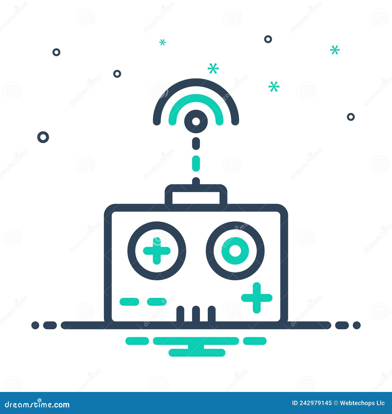 Mix Icon for Rc, Remote and Control Stock Vector - Illustration of ...