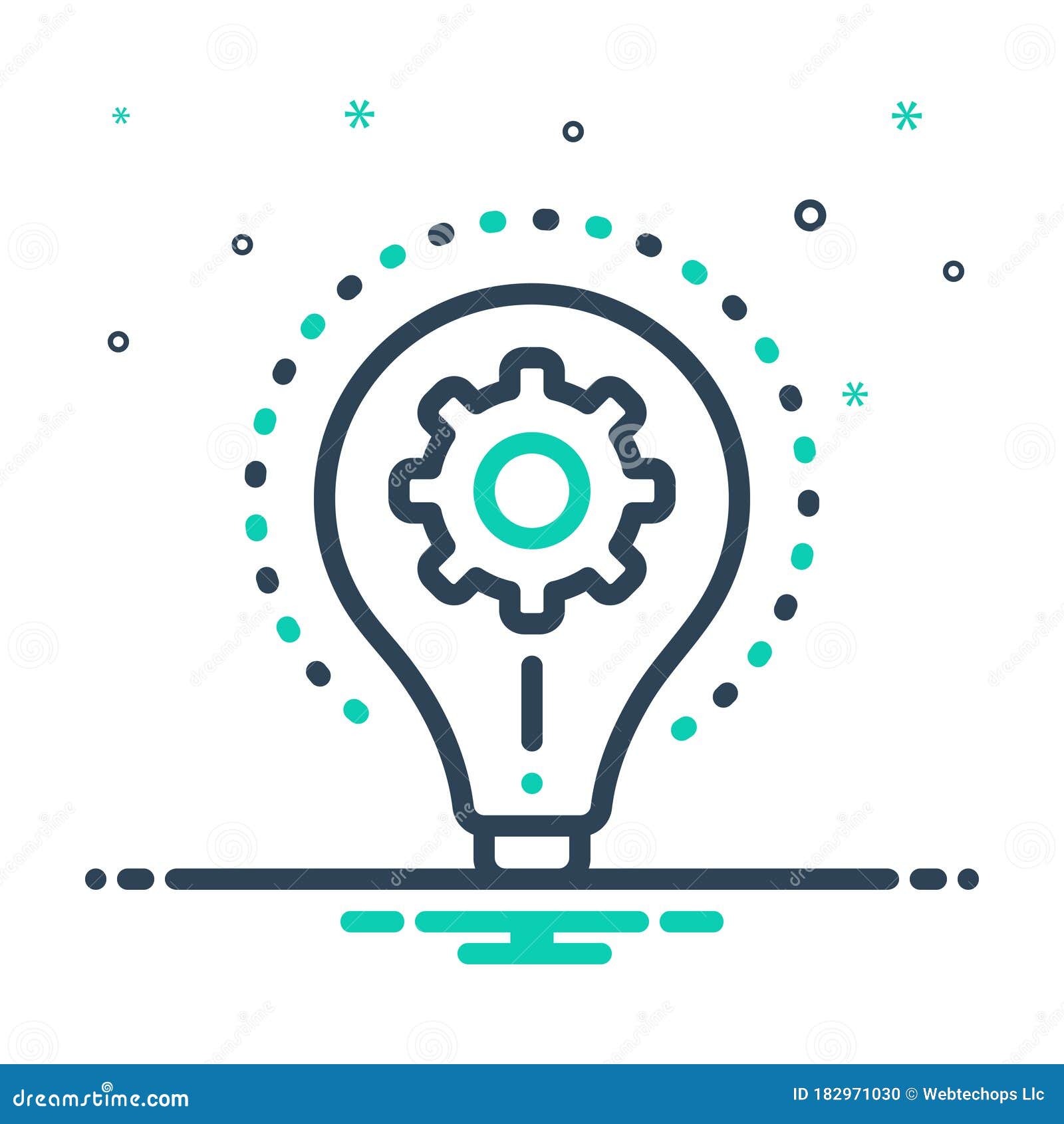 Mix Icon for Realize, Comprehend and Understand Stock Vector ...