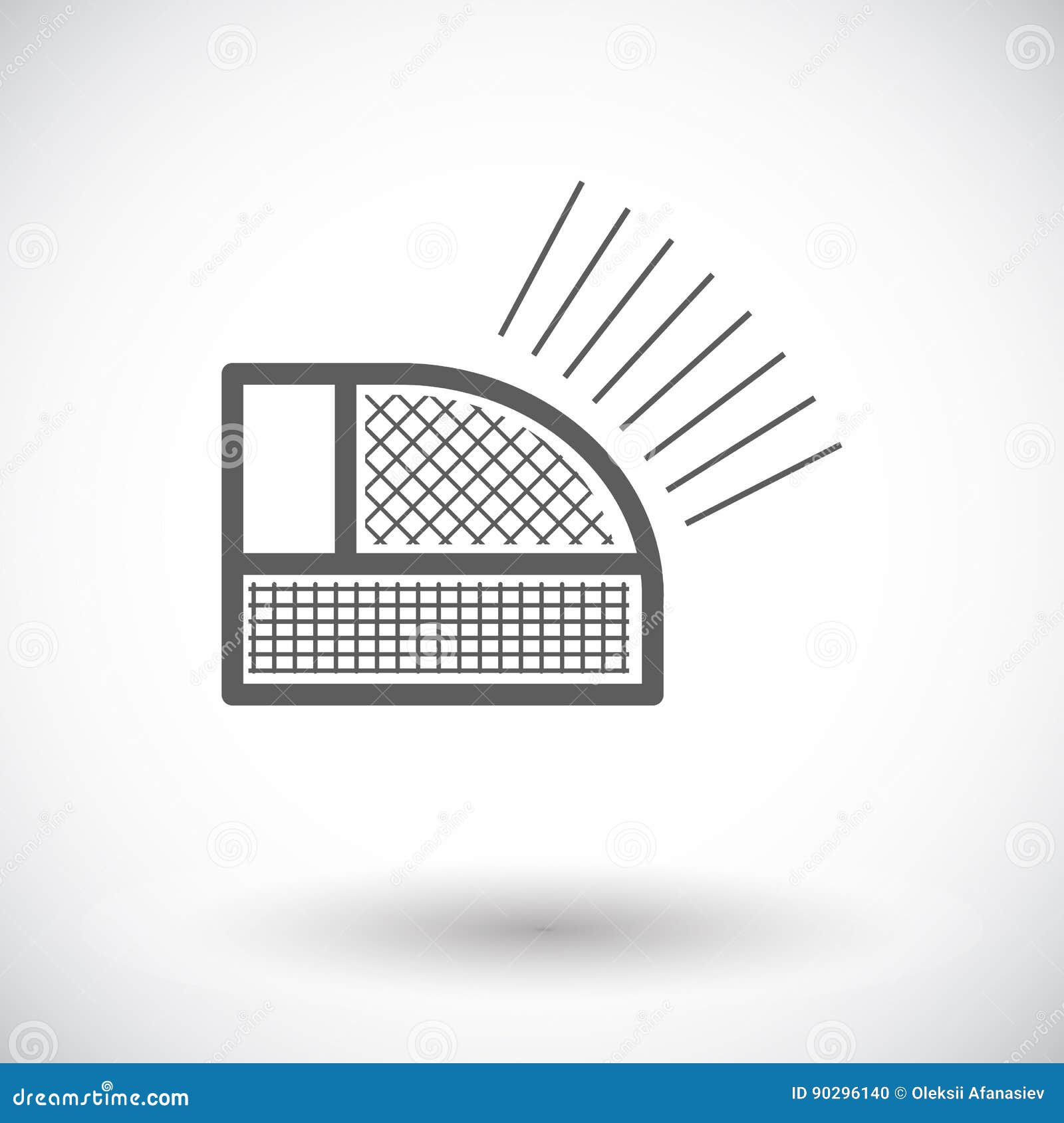 Icon Rear Signal Light Car. Stock Vector - Illustration of vehicle ...