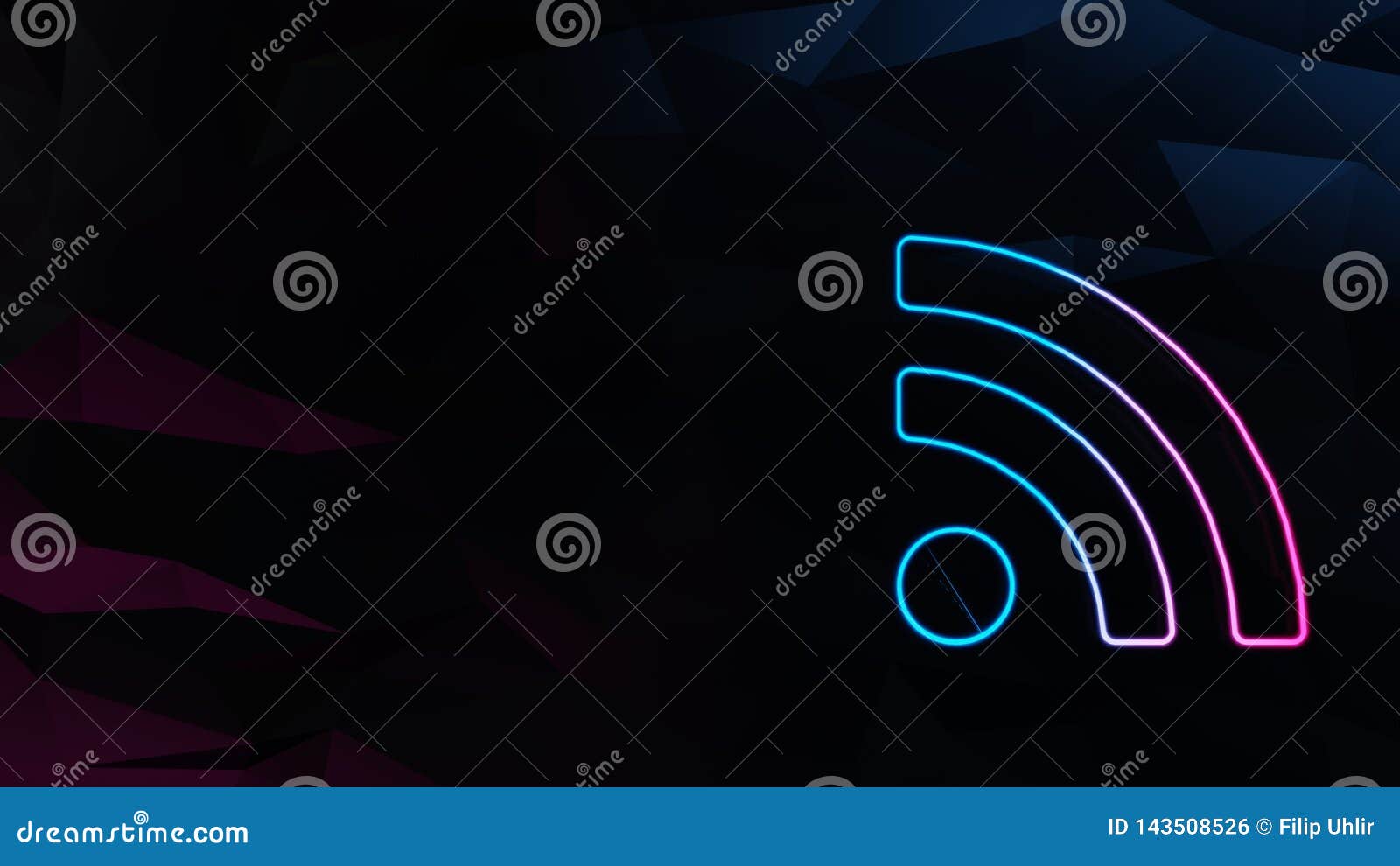 Icon of Received Signal Strength Stock Illustration - Illustration of ...