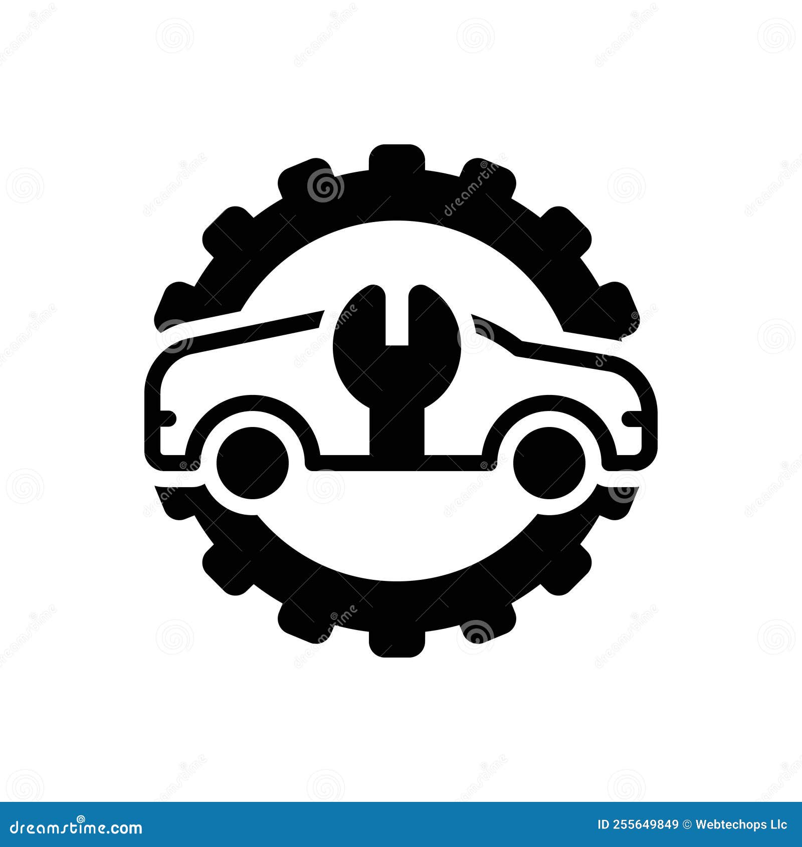 Black Solid Icon for Reforms, Improvement and Make Stock Vector ...