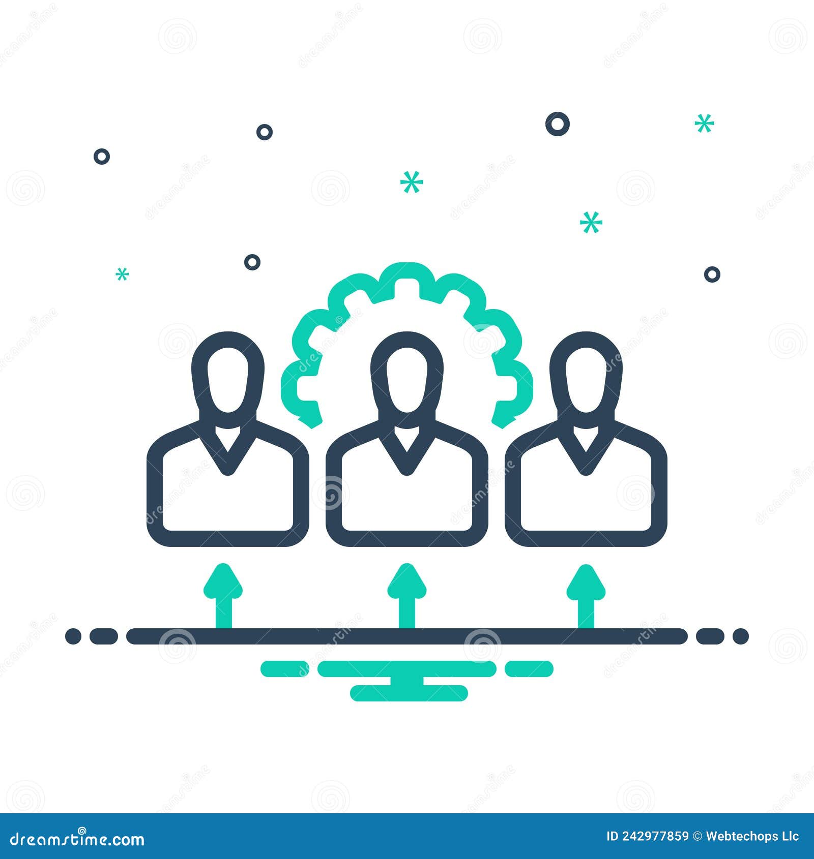 Mix Icon for Relate, Connect and Associate Stock Vector - Illustration ...