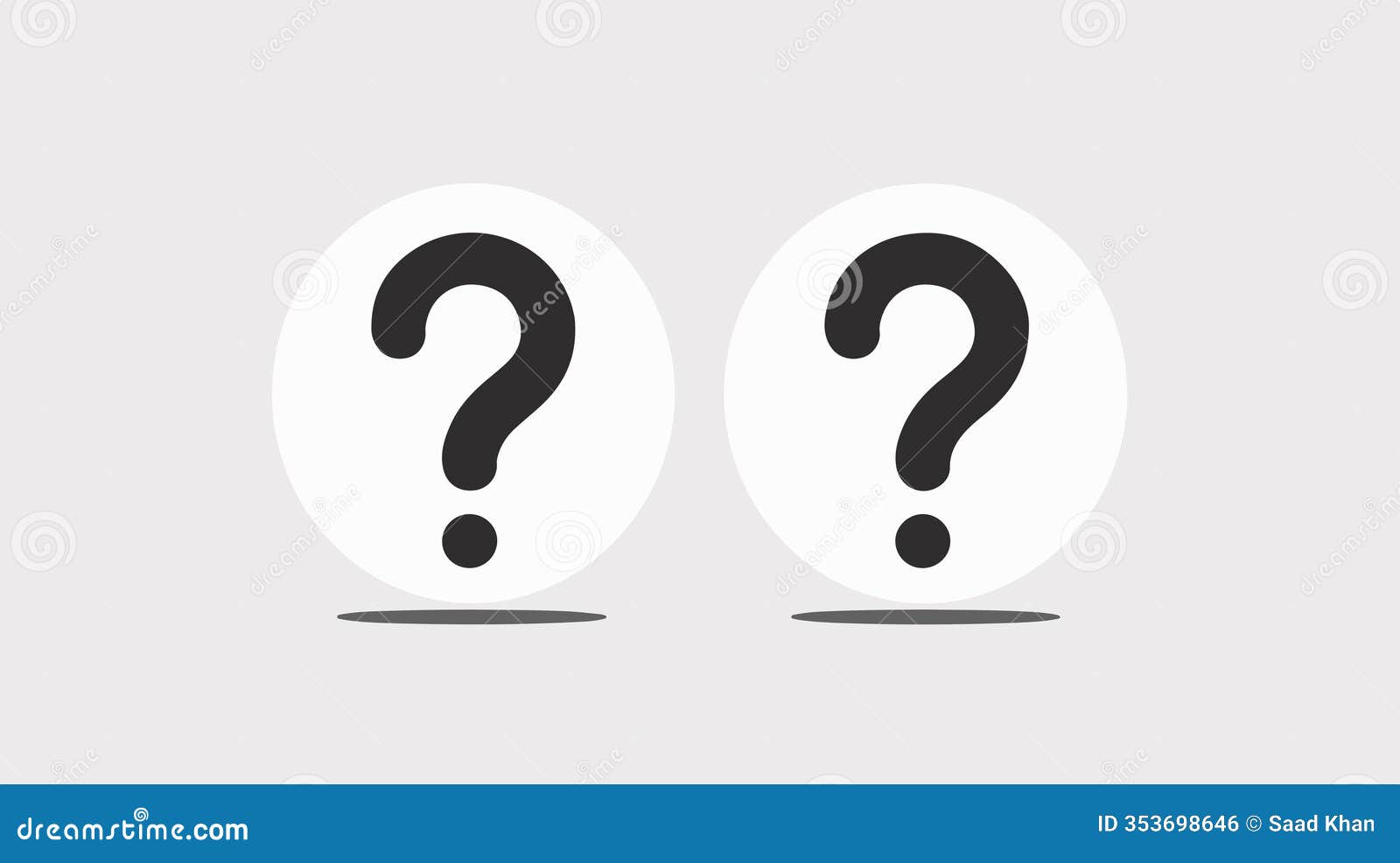 Assessment Question Mark Icon for Professional Presentations Stock ...
