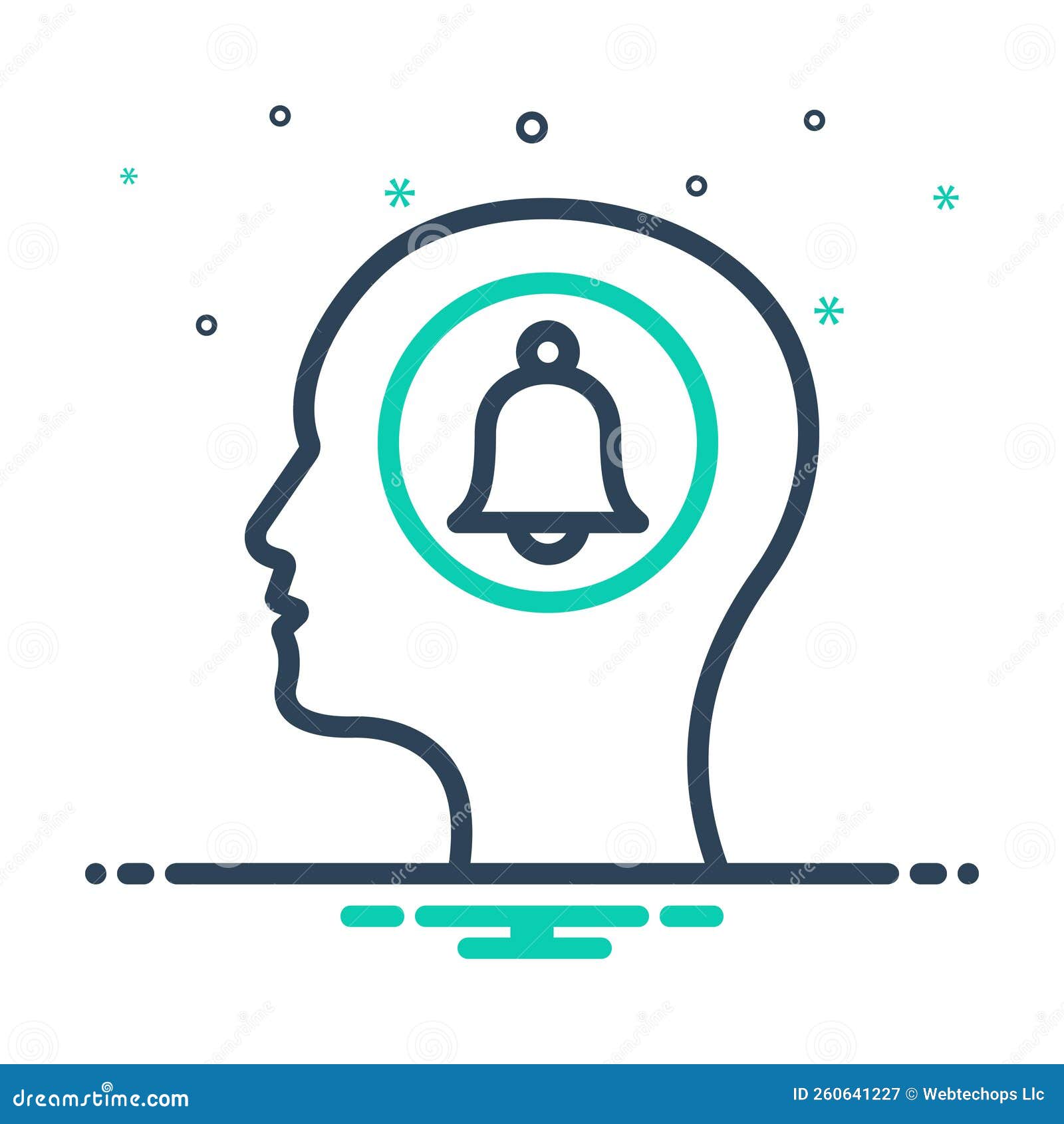 Mix Icon for Remember, Memory and Flashback Stock Vector - Illustration ...