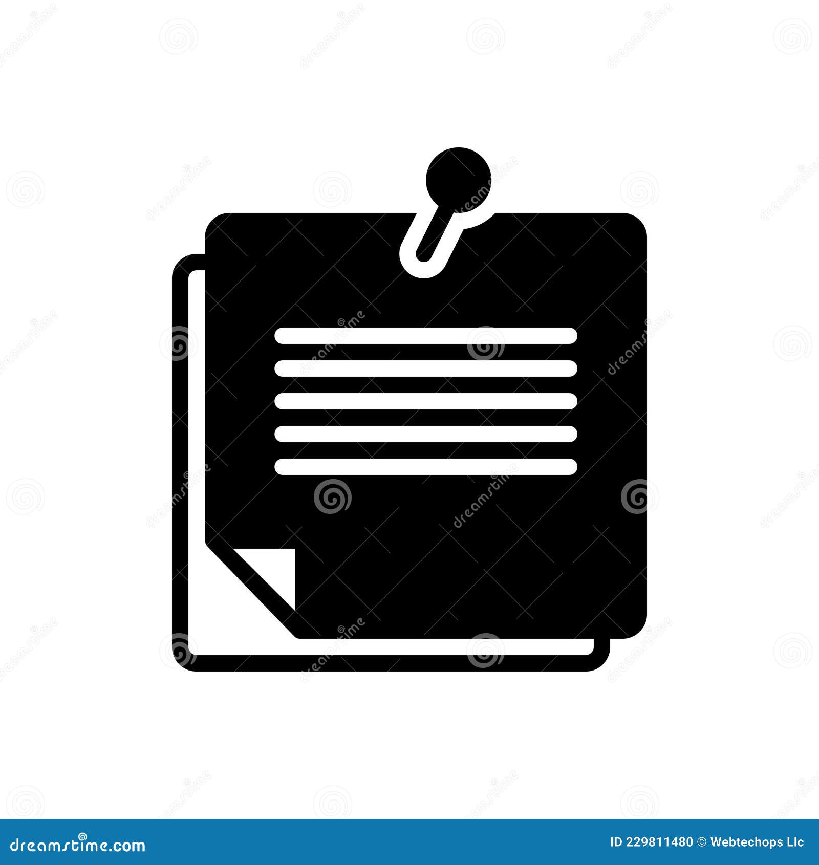 Black Solid Icon for Remember, Review and Flashback Stock Vector ...