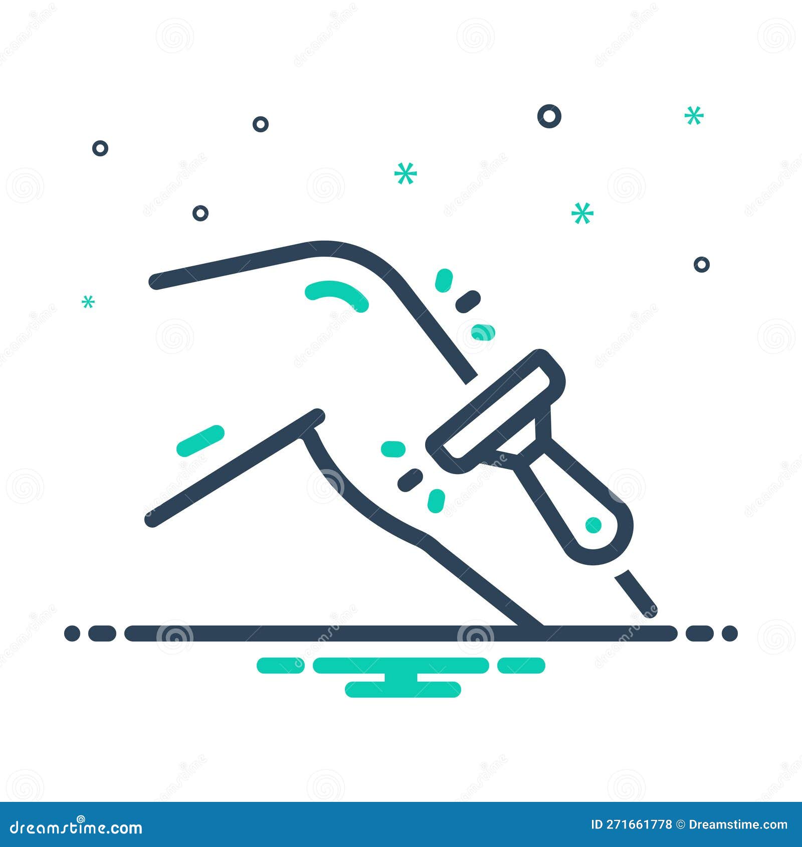 Mix Icon for Removing, Recapture and Shaving Stock Vector ...