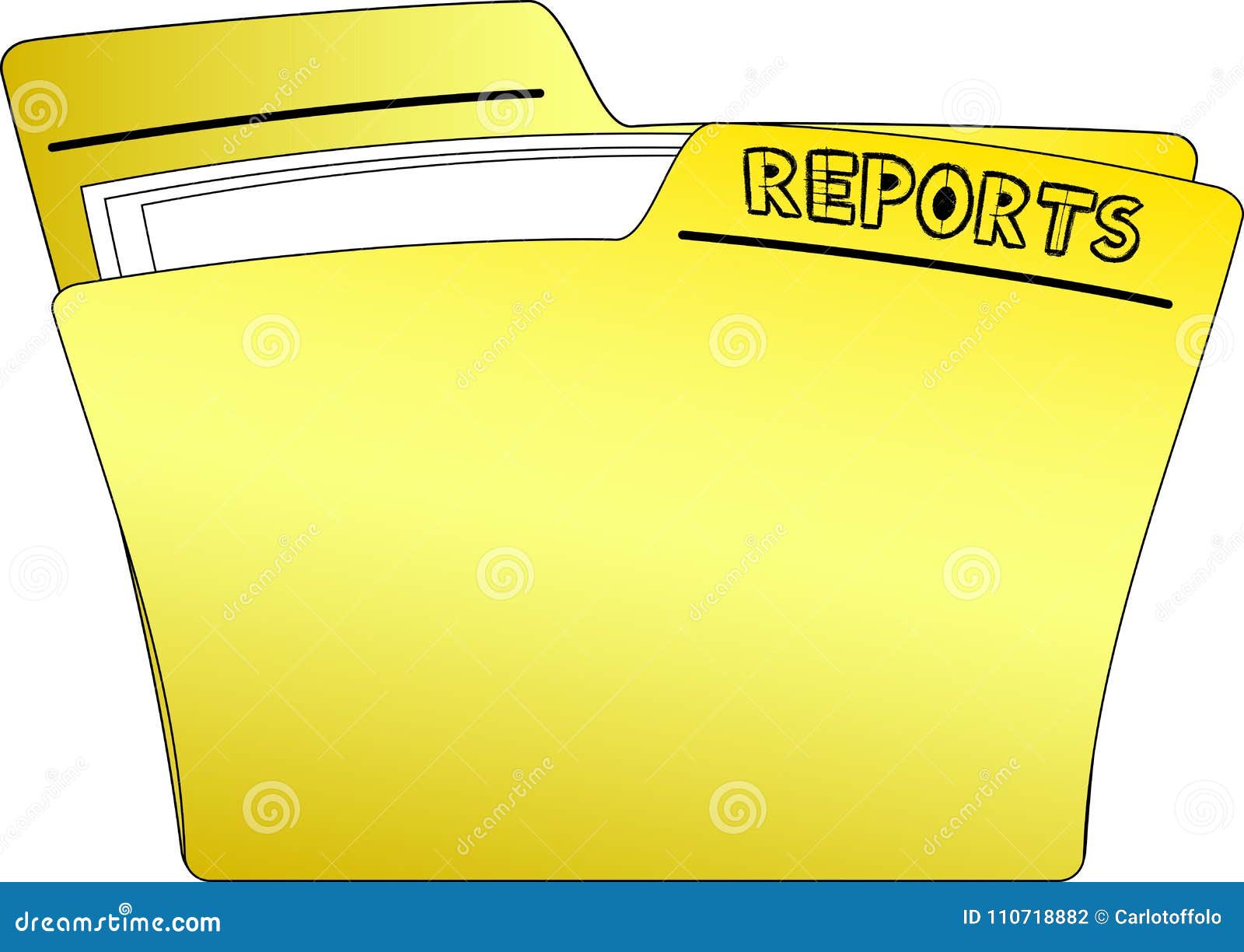 Icon Reports Folder - Vector Stock Vector - Illustration of invoice ... Icon Reports Folder - Vector Stock Vector - Illustration of invoice ...