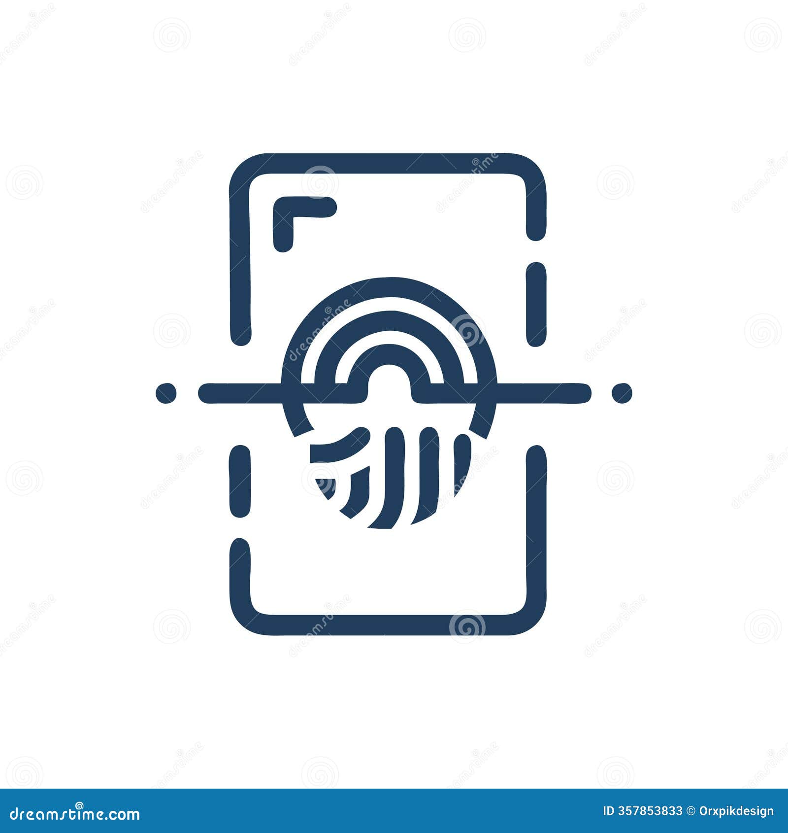 Biometric Technology Digital Face Scanning Form Lines, Triangles And ...