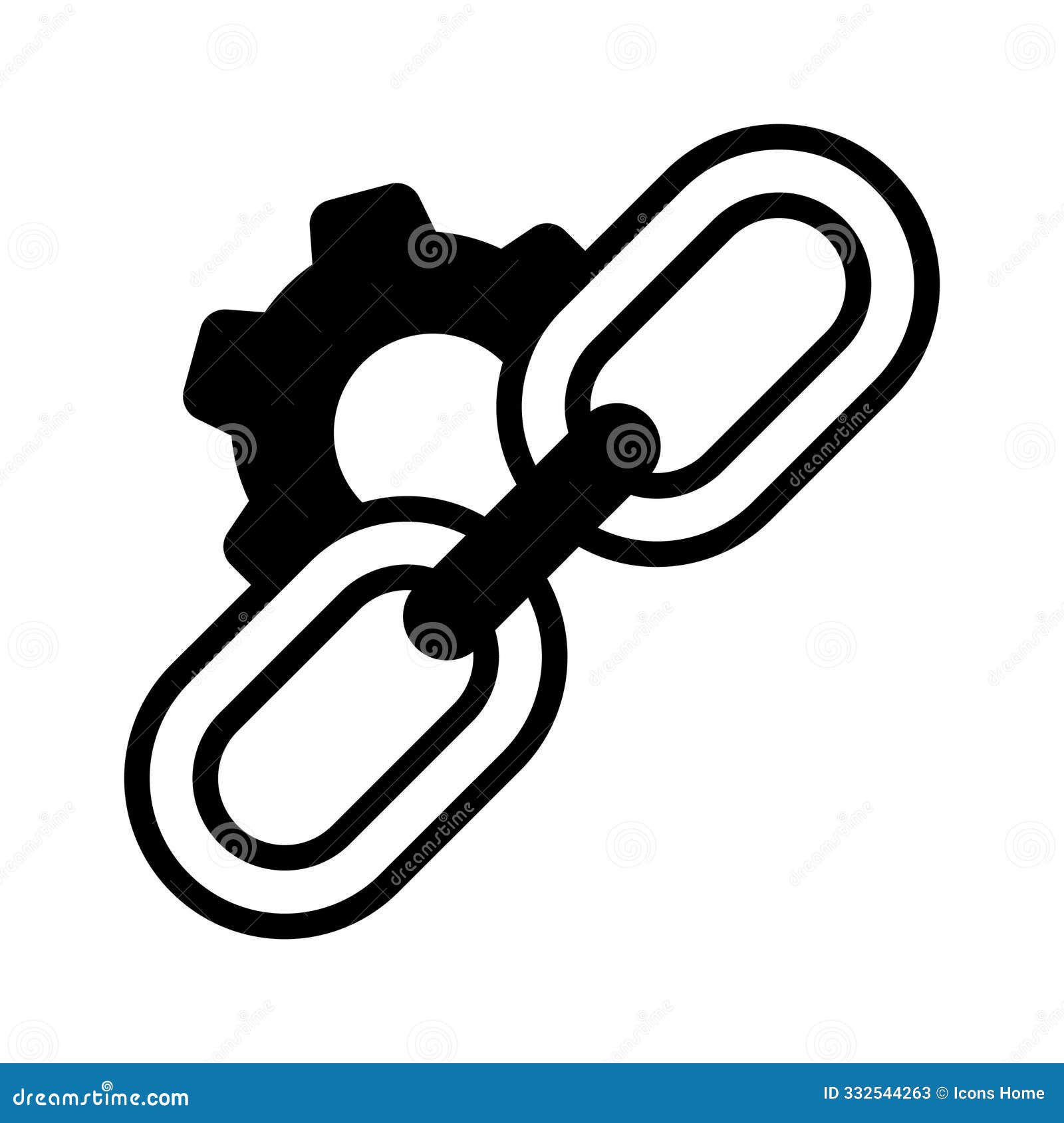 Link Configuration stock illustration. Illustration of adjustment ...