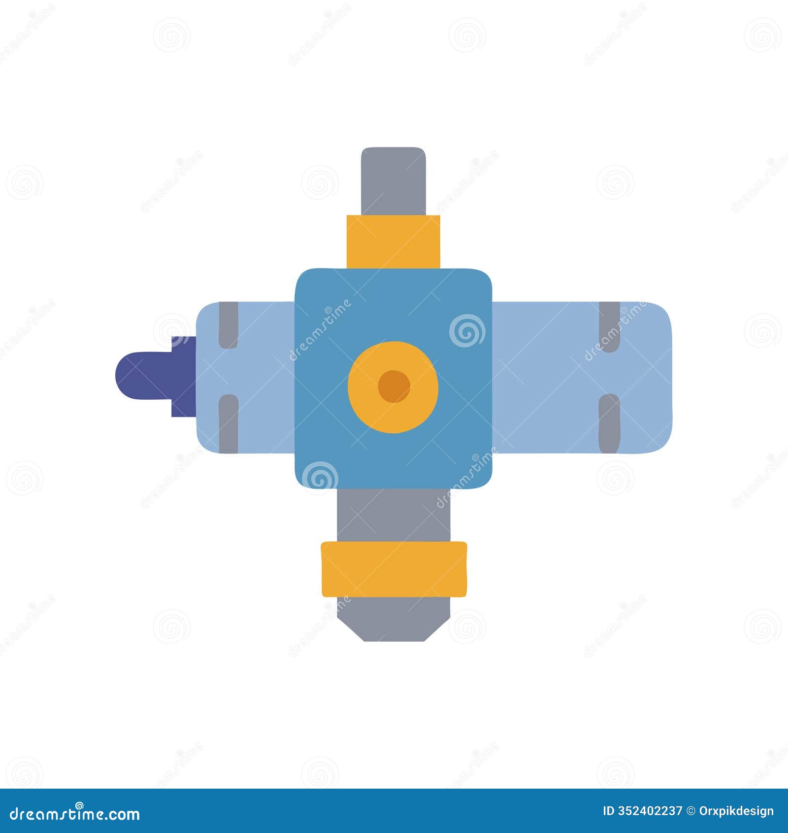 Pressure Tank Switch Icon for Control Systems Stock Illustration ...