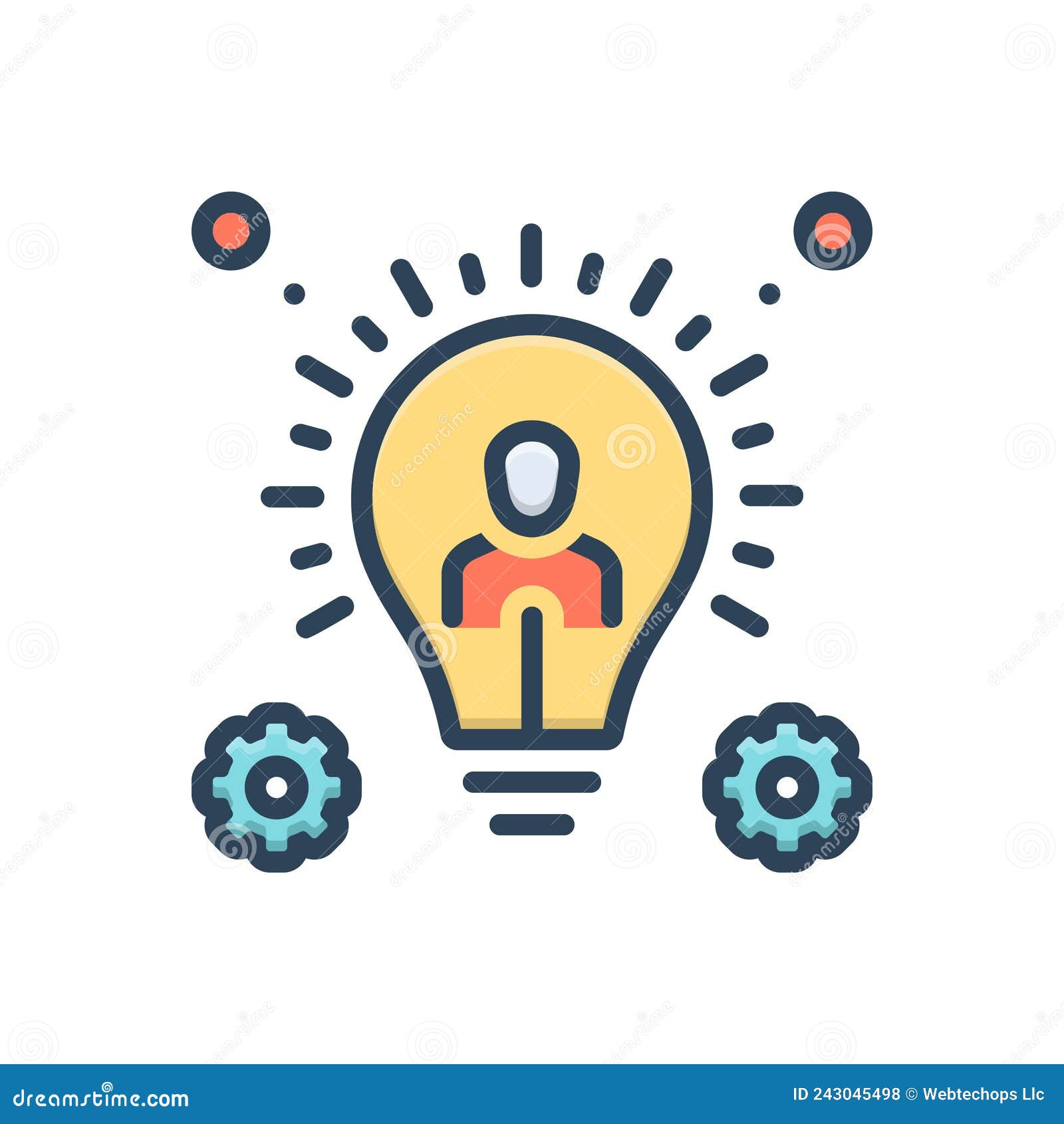 Color Illustration Icon for Resource, Ability and Capability Stock ...