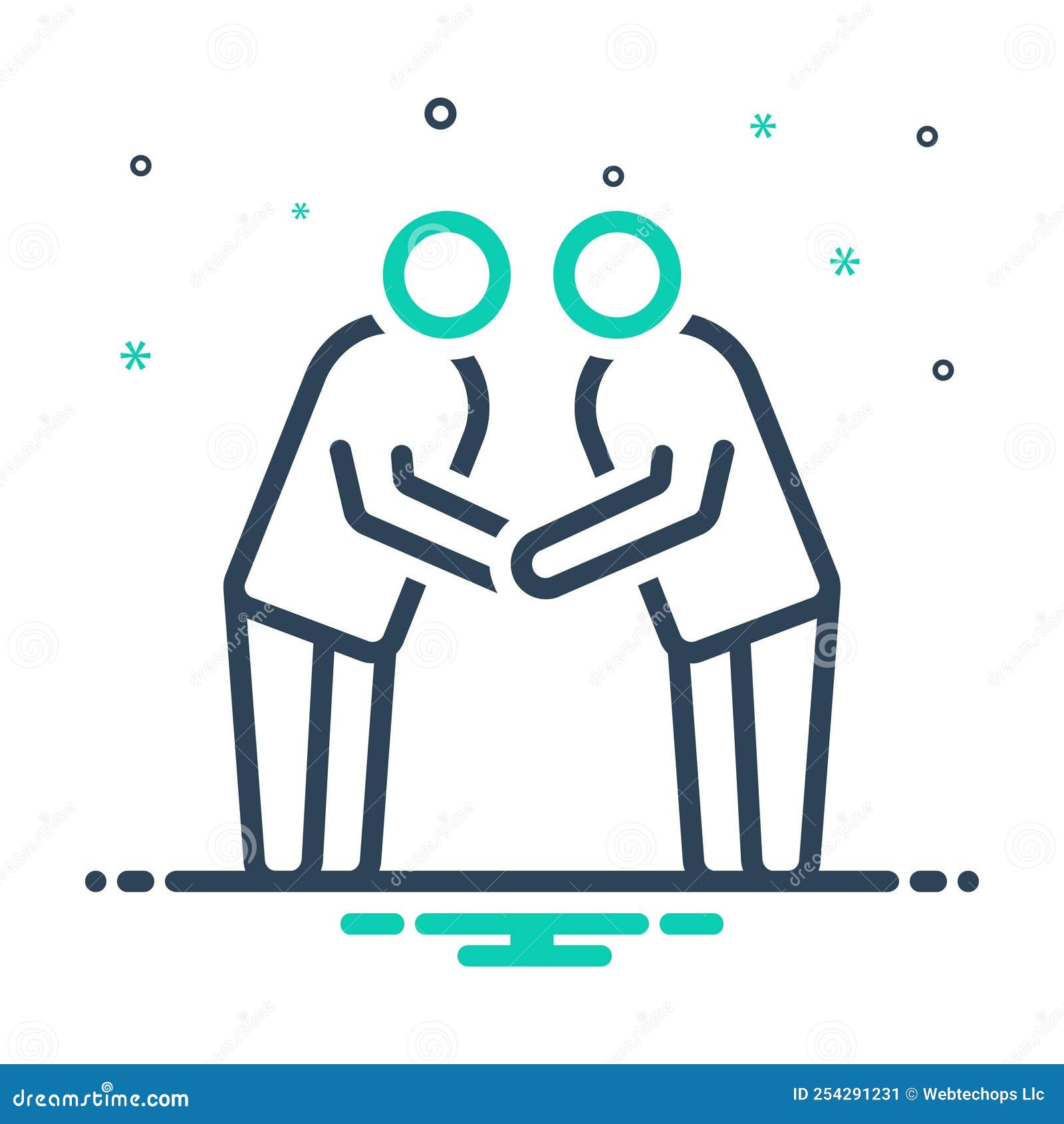 Mix Icon for Respect, Regard and Respectability Stock Vector ...