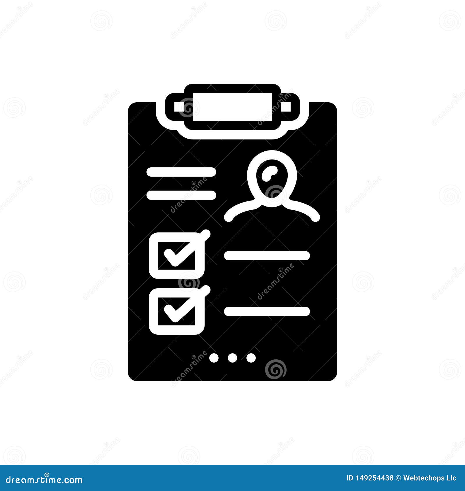 Black Solid Icon for Result, Outcome and Consequence Stock Vector ...