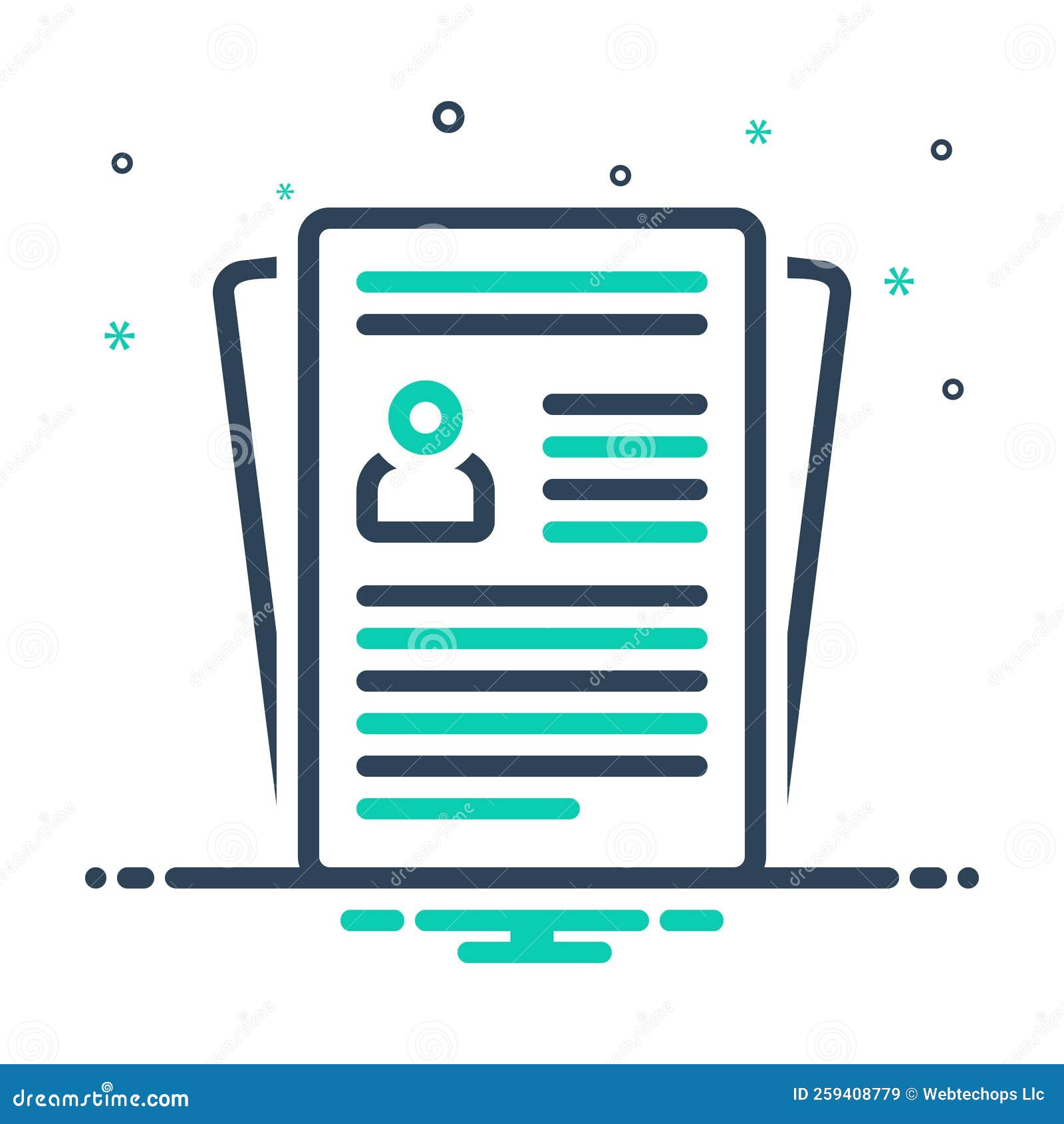 Resumesummary Stock Illustrations – 4 Resumesummary Stock Illustrations ...