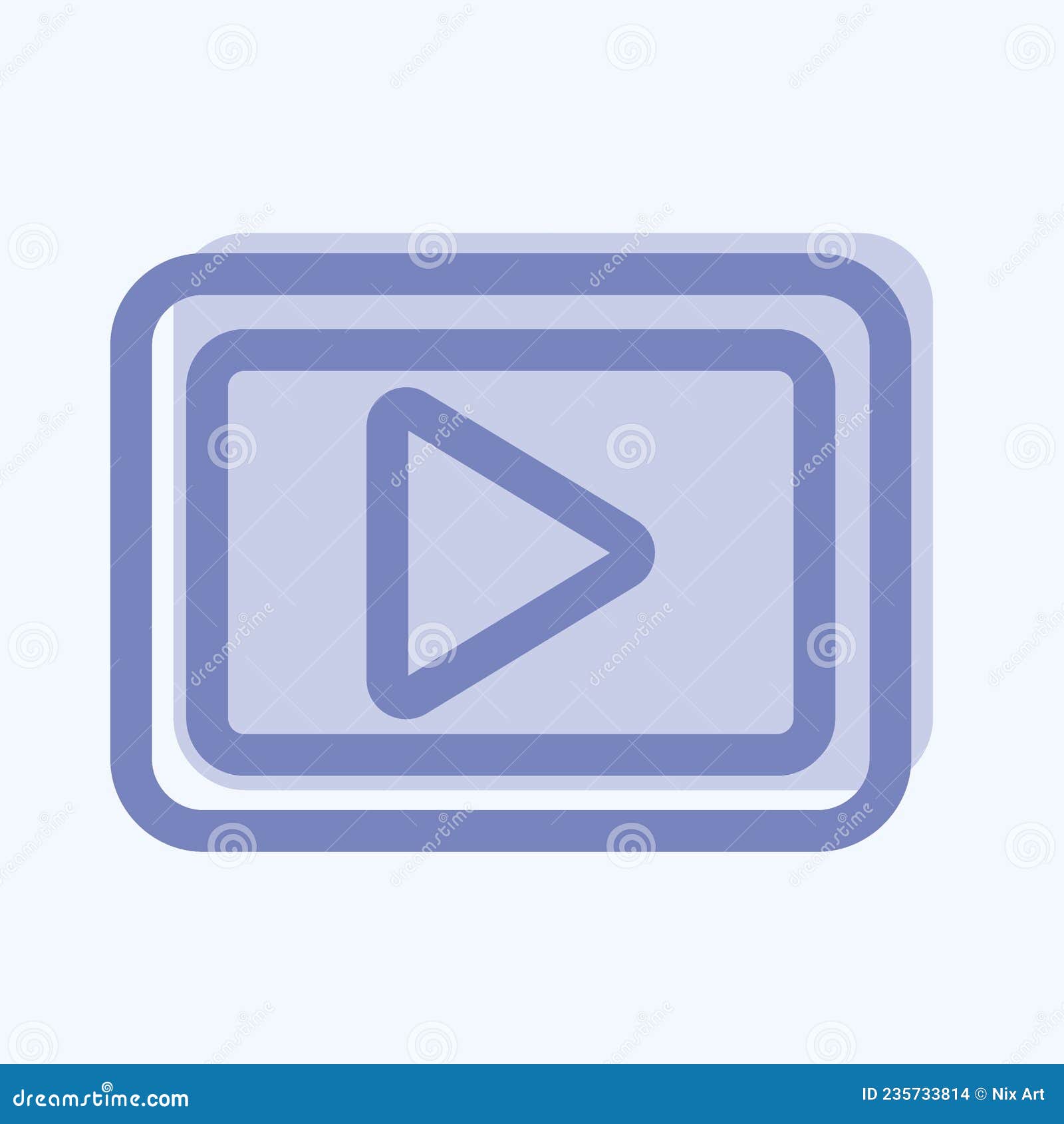 Icon Right - Two Tone Style,Simple Illustration,Editable Stroke Stock ...